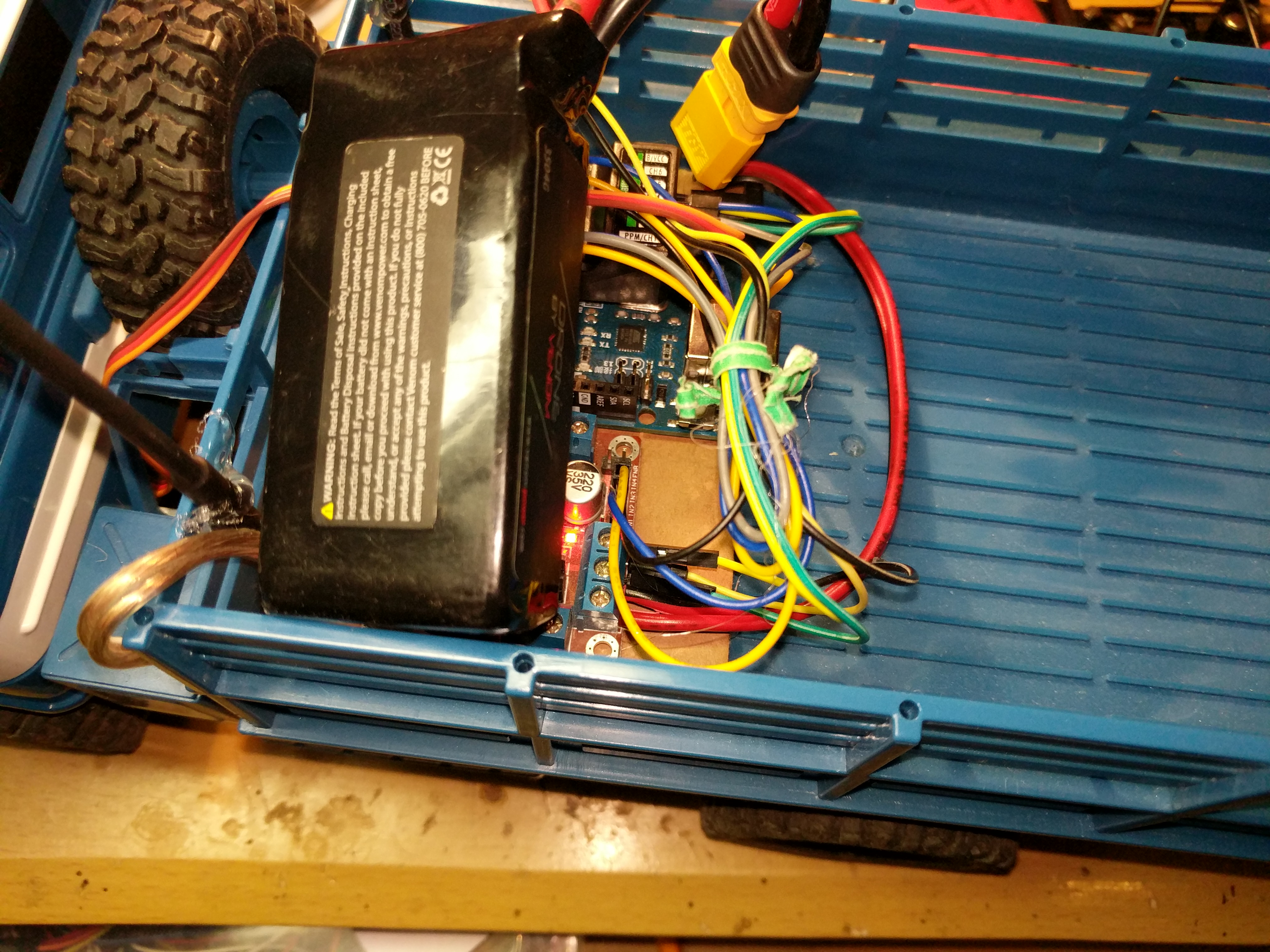 RC Truck With Electromagnetic Accelerator Turret : 9 Steps (with ...