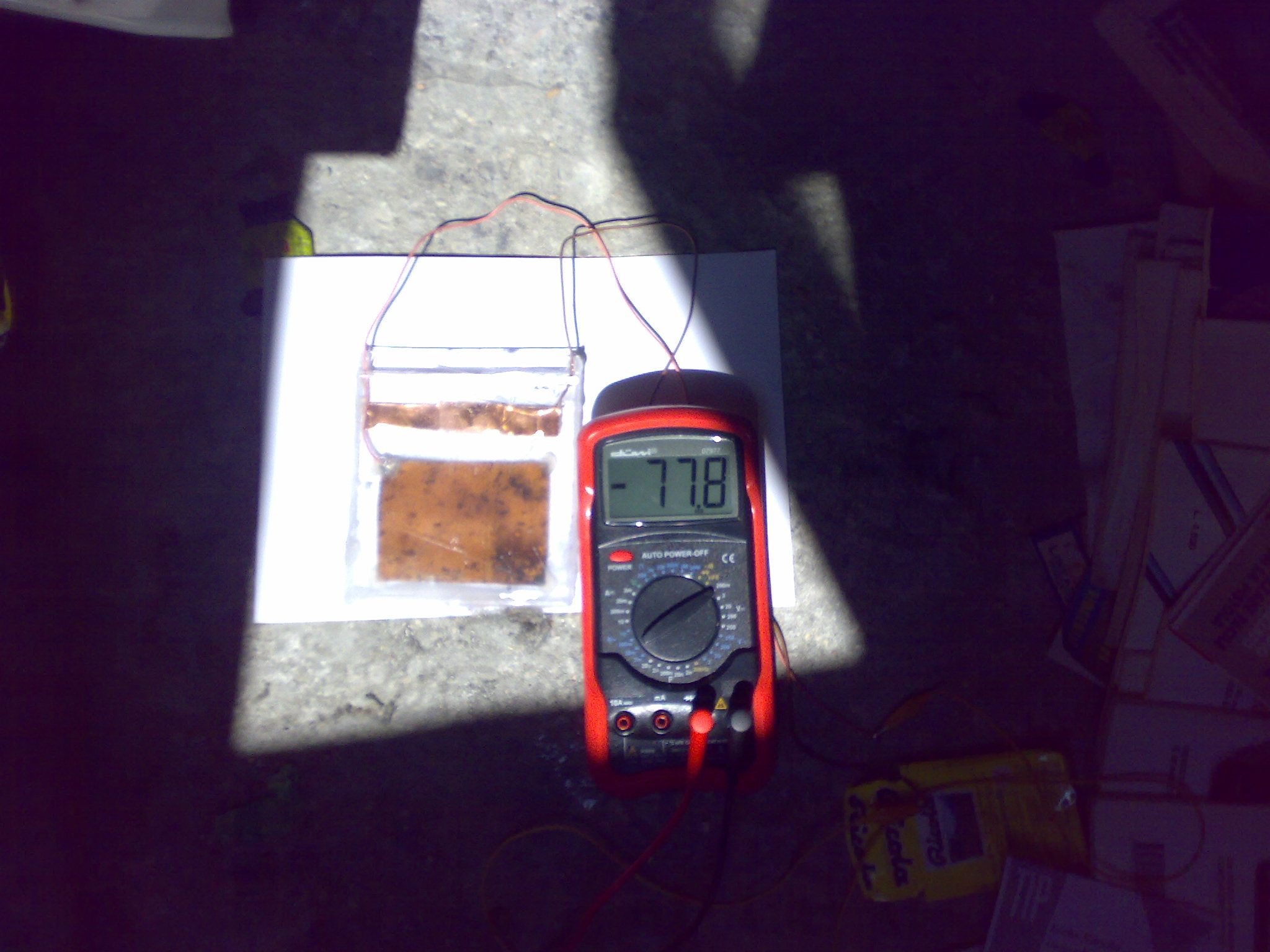 My Home Made Solar Cell Step by Step : 7 Steps (with Pictures ...