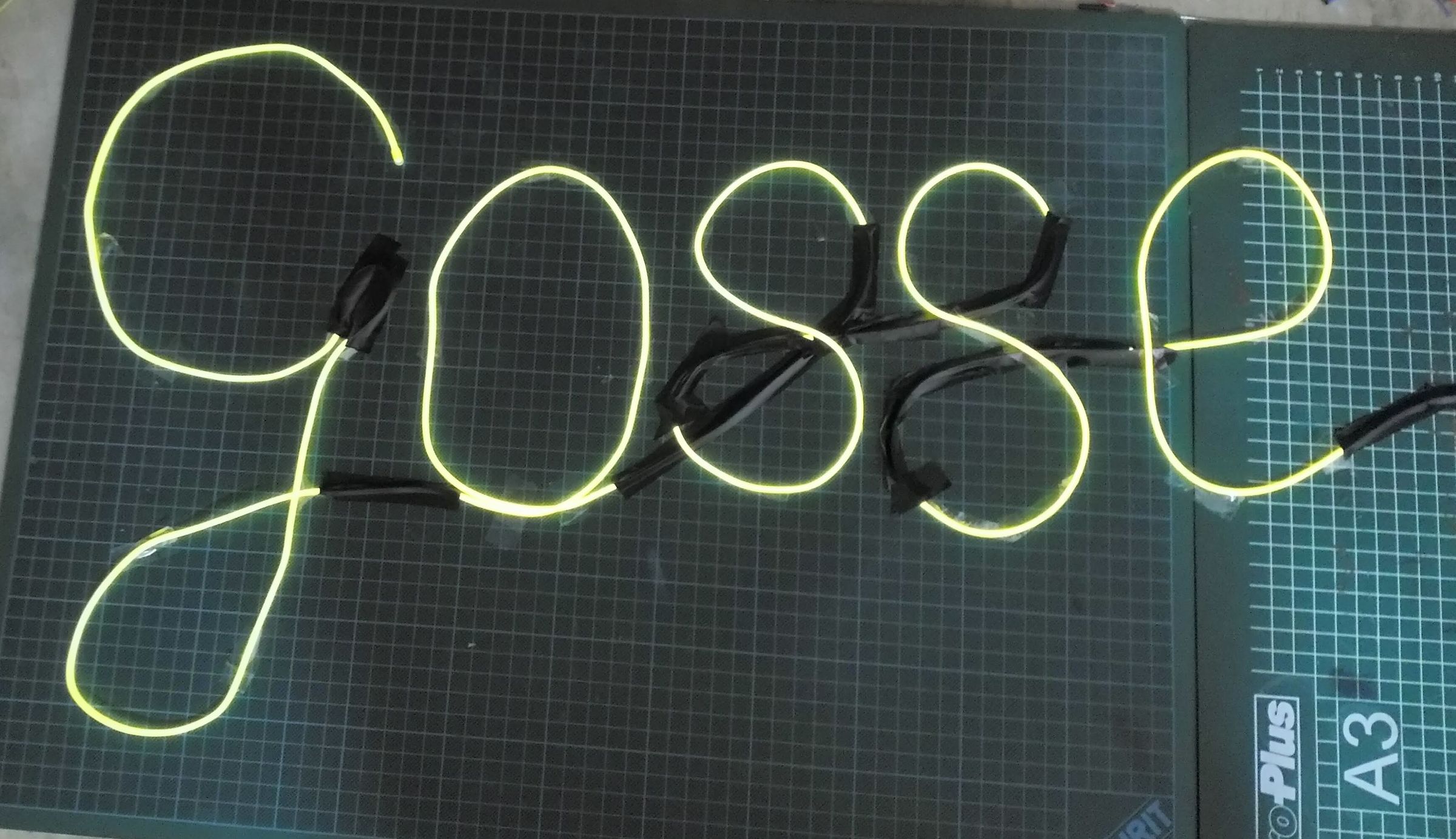 EL Wire Neon Nixie Style Clock : 21 Steps (with Pictures) - Instructables