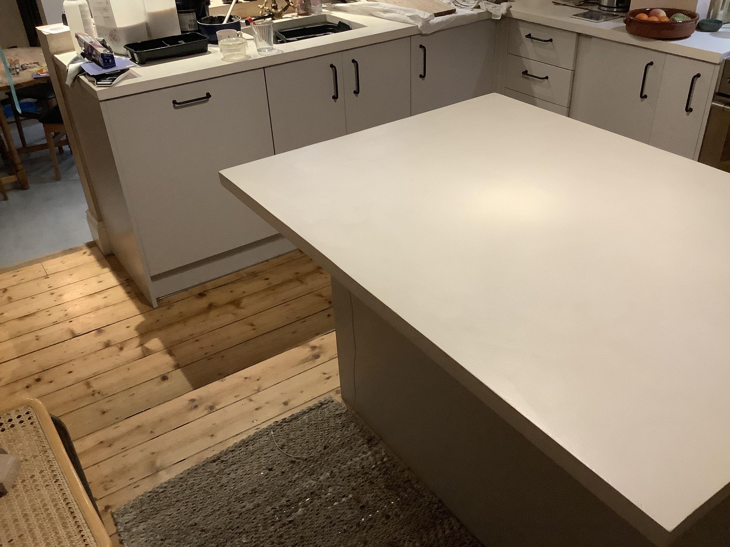 Microcement Worktops for a Bespoke Kitchen : 6 Steps (with Pictures ...
