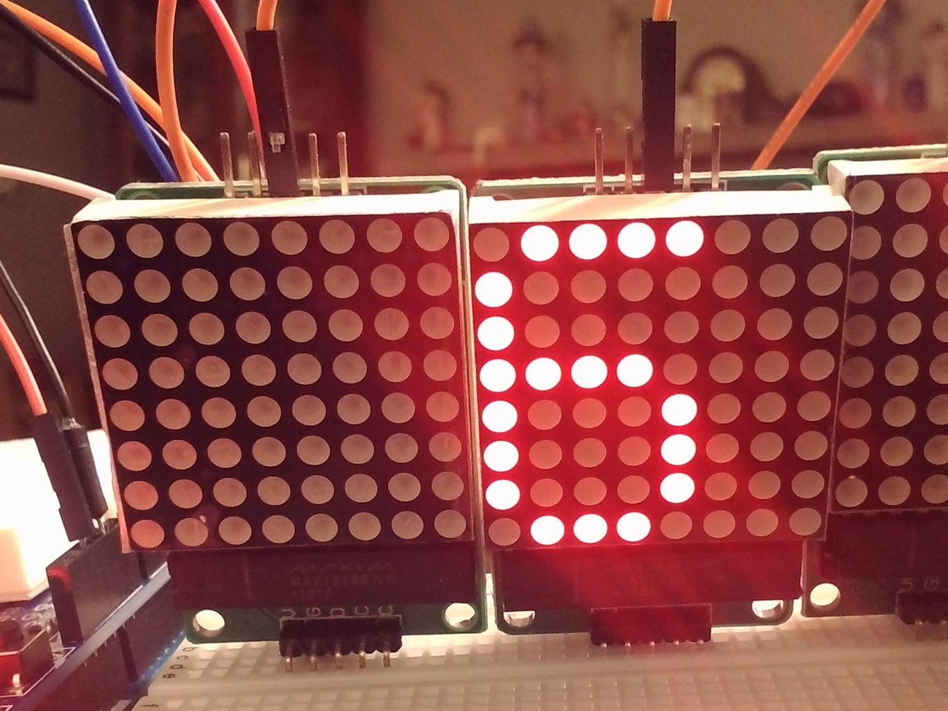 Arduino Led Matrix Clock 6 Steps Instructables