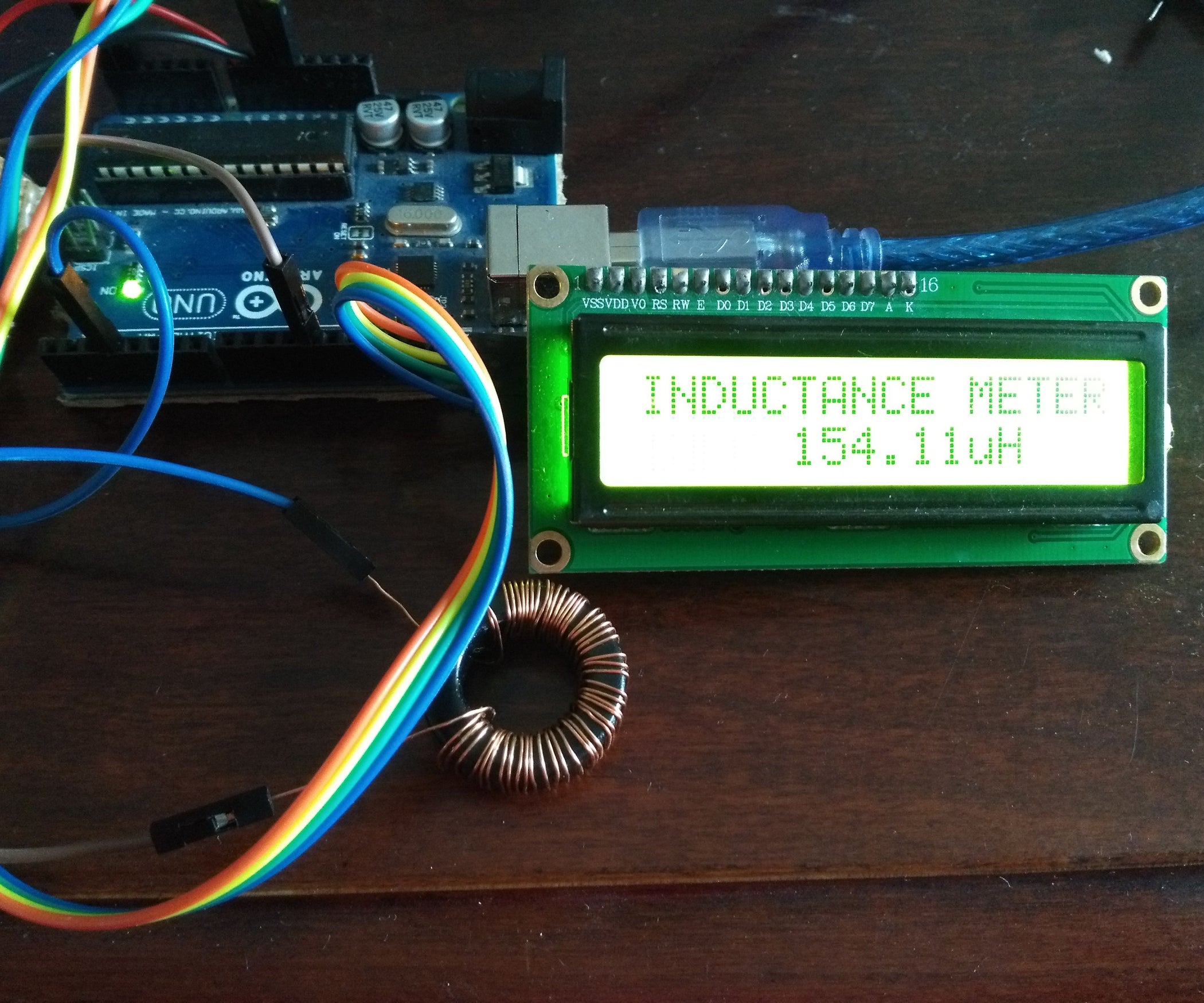 Inductance Meter Using Arduino 12 Steps Instructables