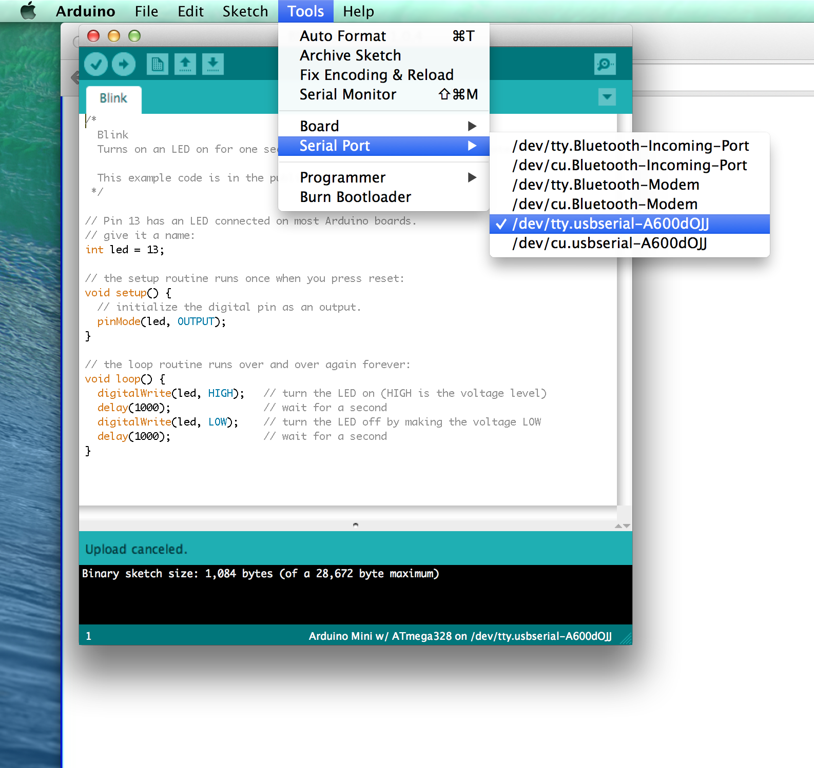Program Arduino Mini 05 With FTDI Basic : 5 Steps (with Pictures ...
