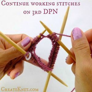 How to Actually KNIT on DPN! : 14 Steps - Instructables