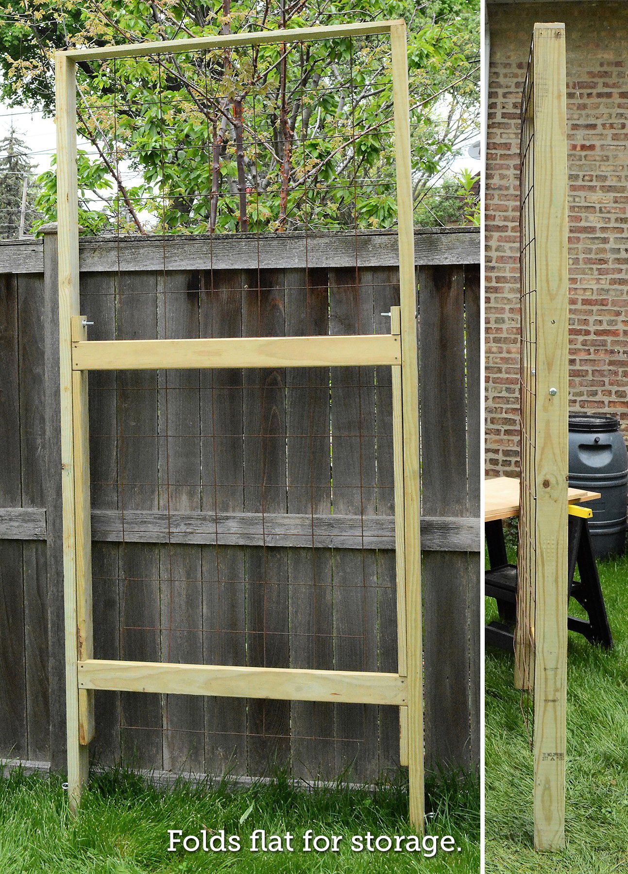 My Best Vegetable Trellis: Durable, Collapsible, Flexible : 8 Steps ...