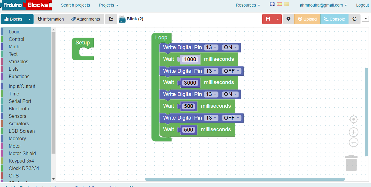How to Use ArduinoBlocks : 6 Steps - Instructables