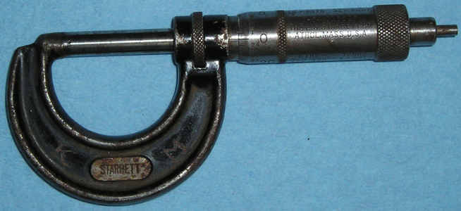 Evaluate, Repair and Adjust a Second-Hand Micrometer : 9 Steps ...