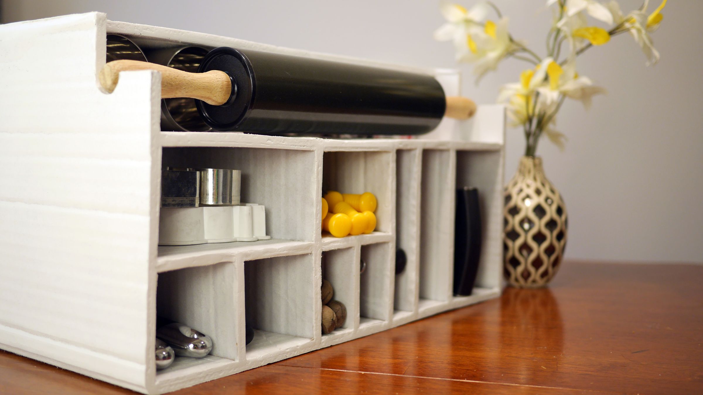 Cardboard Kitchen Cupboard Organizer : 14 Steps (with Pictures ...