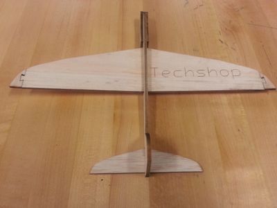 Balsawood Glider - I Made It at Techshop, Chandler - Instructables