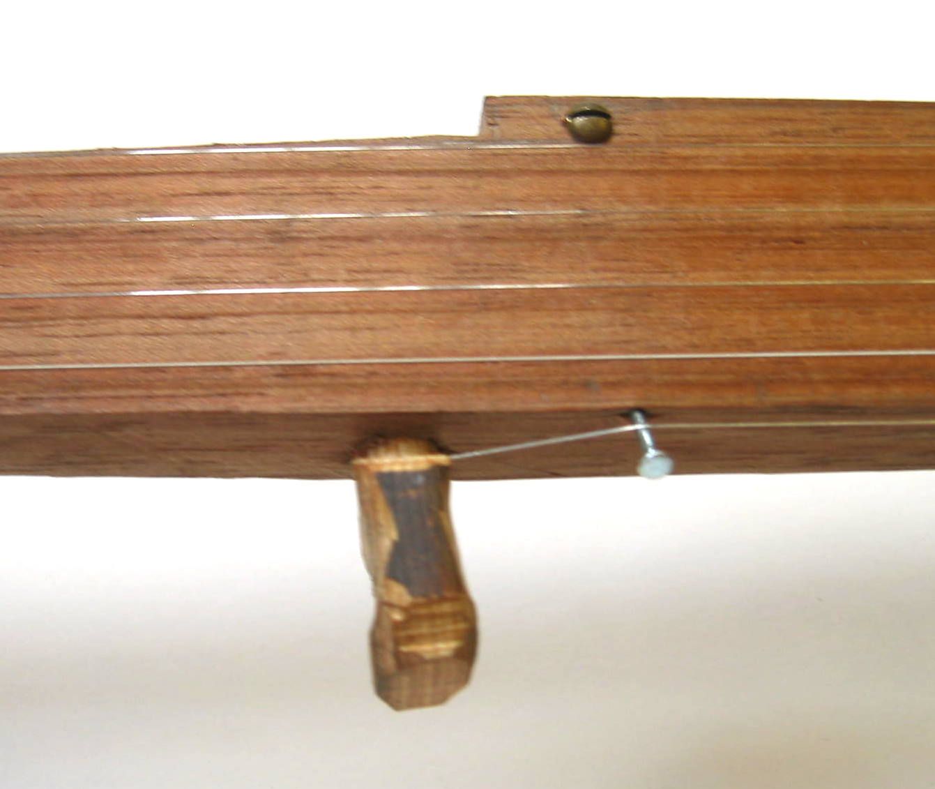 Cookie Tin Banjo Part 4: Bed Post Banjo : 16 Steps (with Pictures ...