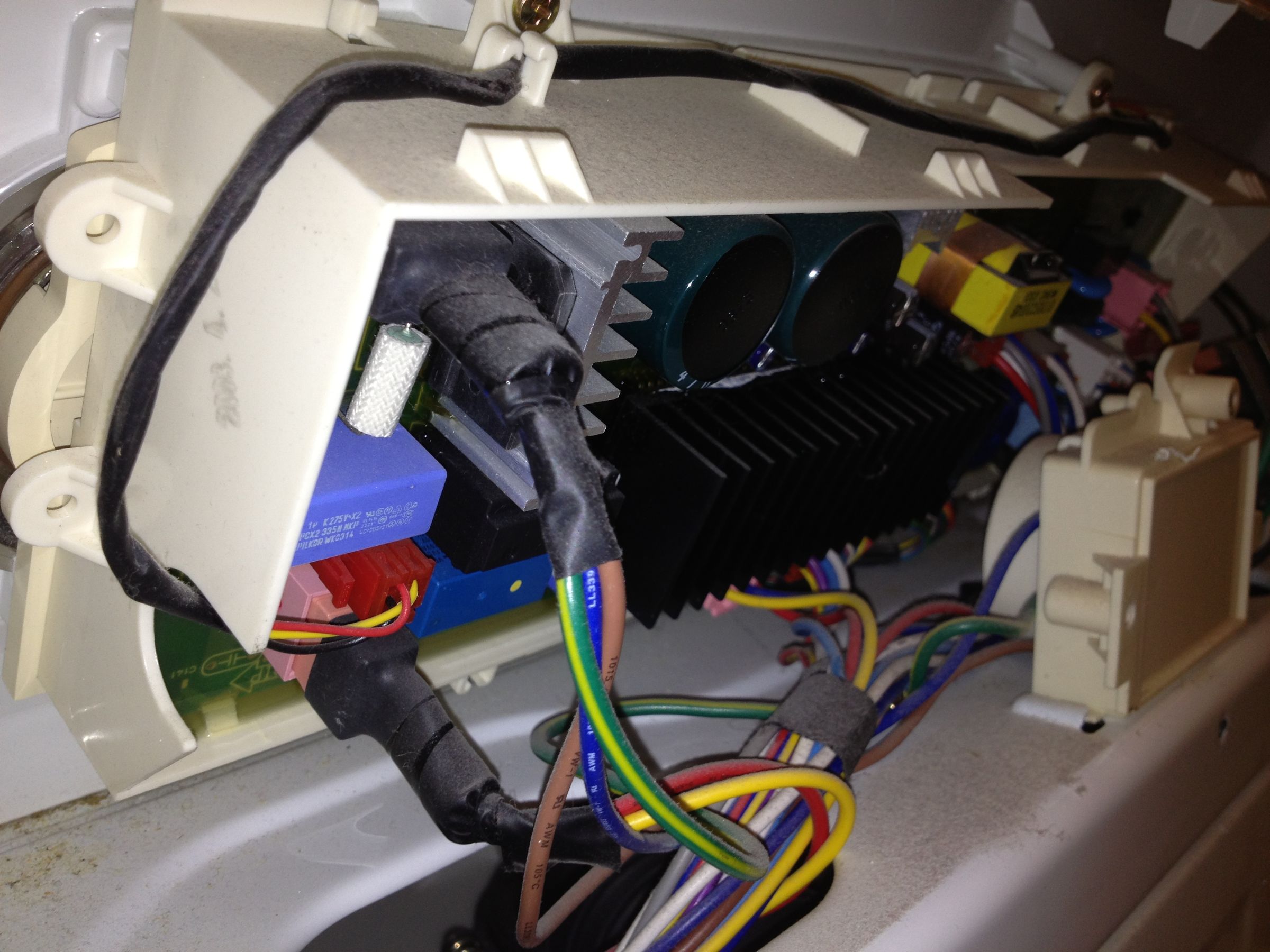 Replacing the User Interface Control Board on a LG Washing Machine. : 8 ...