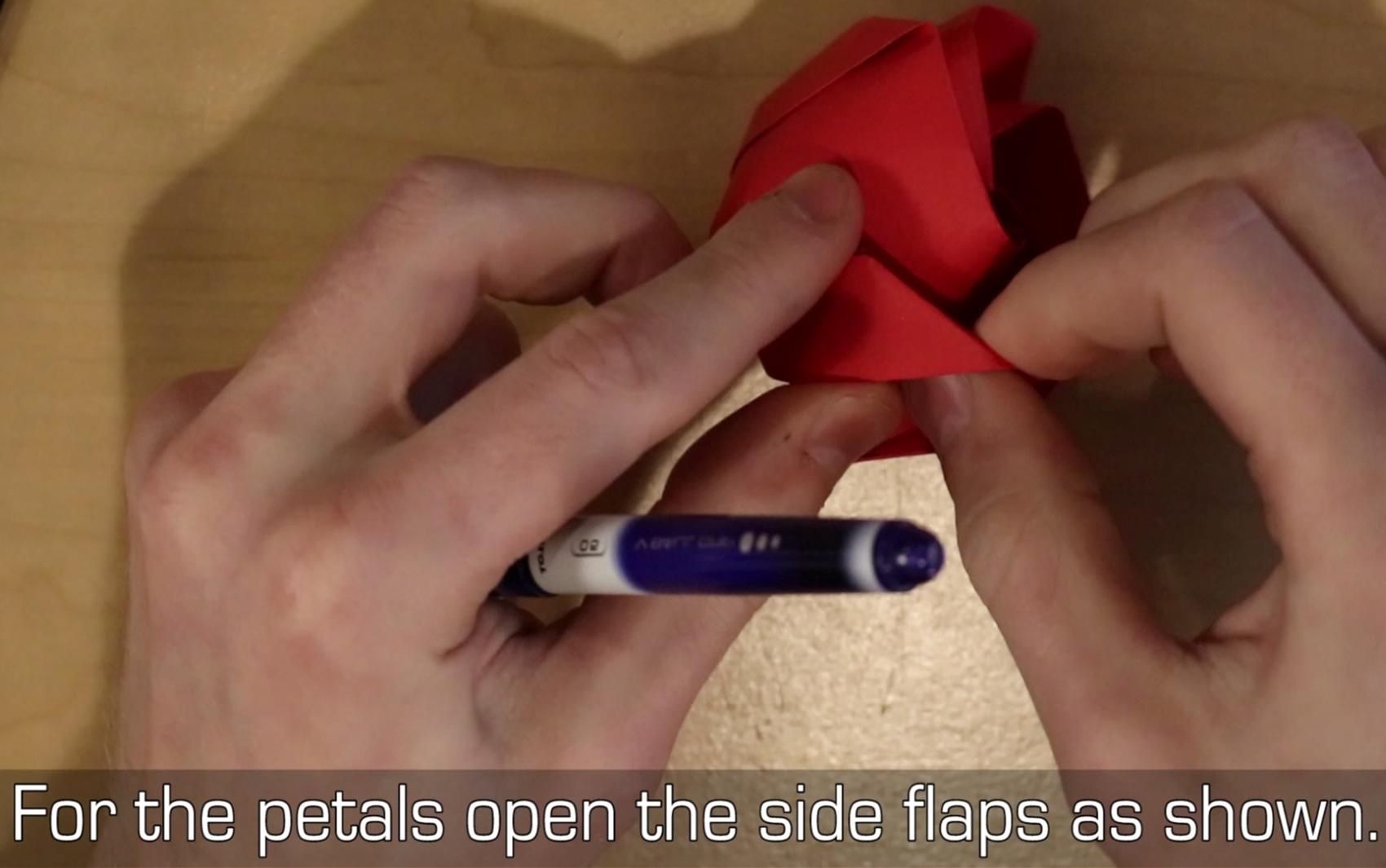 How to Make an Origami Rose : 14 Steps (with Pictures) - Instructables