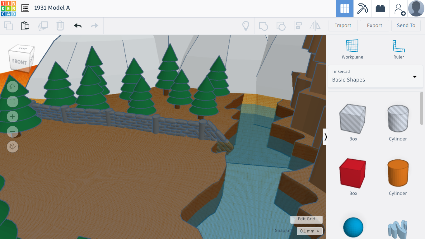 How to Make a Model a and Scene Using Tinkercad : 33 Steps (with ...