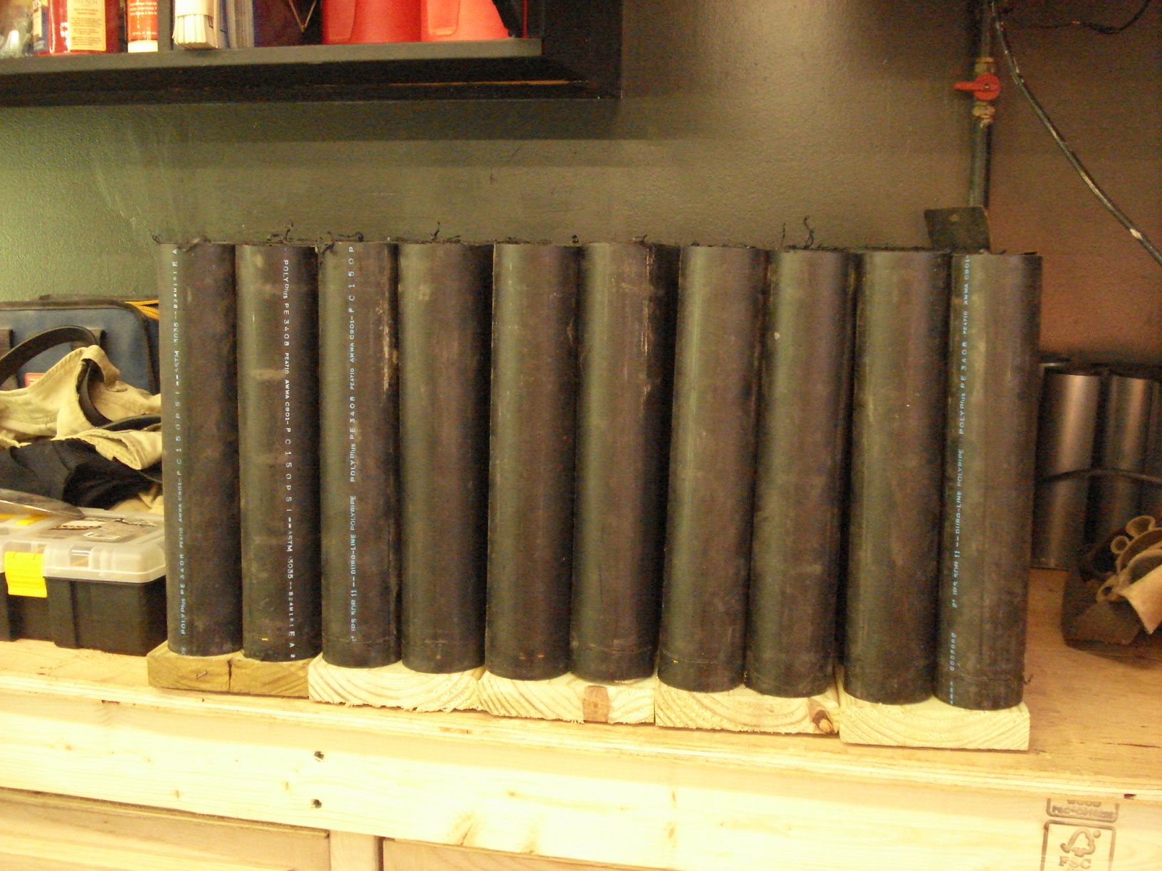 Wireless Remote Fireworks Tube Rack Diplay : 9 Steps (with Pictures ...