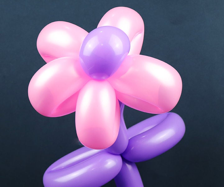 How To Make A Balloon Flower 4 Steps Instructables How To Make A Balloon Flower 4 Steps Instructables