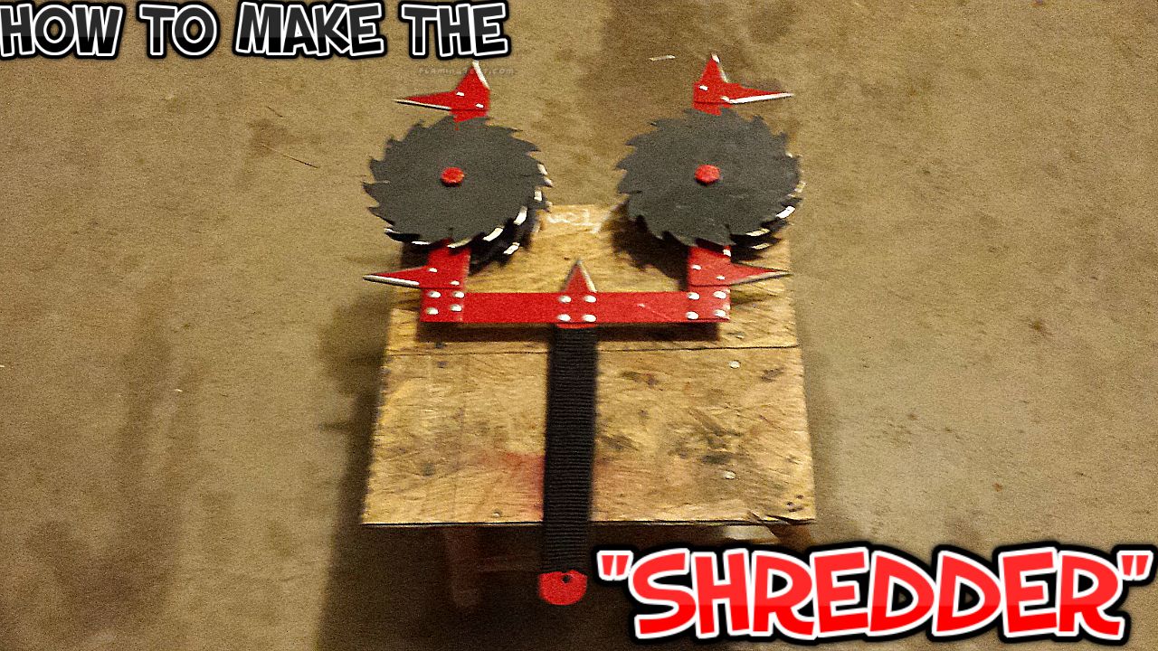 HOW TO MAKE THE "SHREDDER" - Instructables