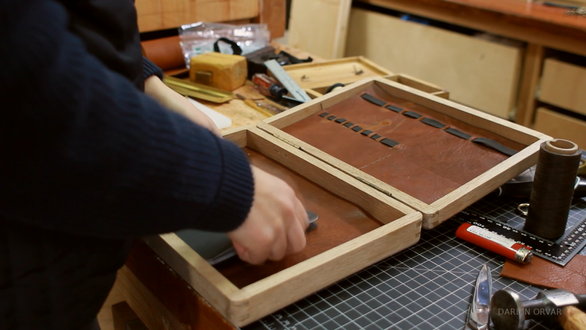 Making Art & Writing Boxes W/ Leather Inserts : 8 Steps (with Pictures ...