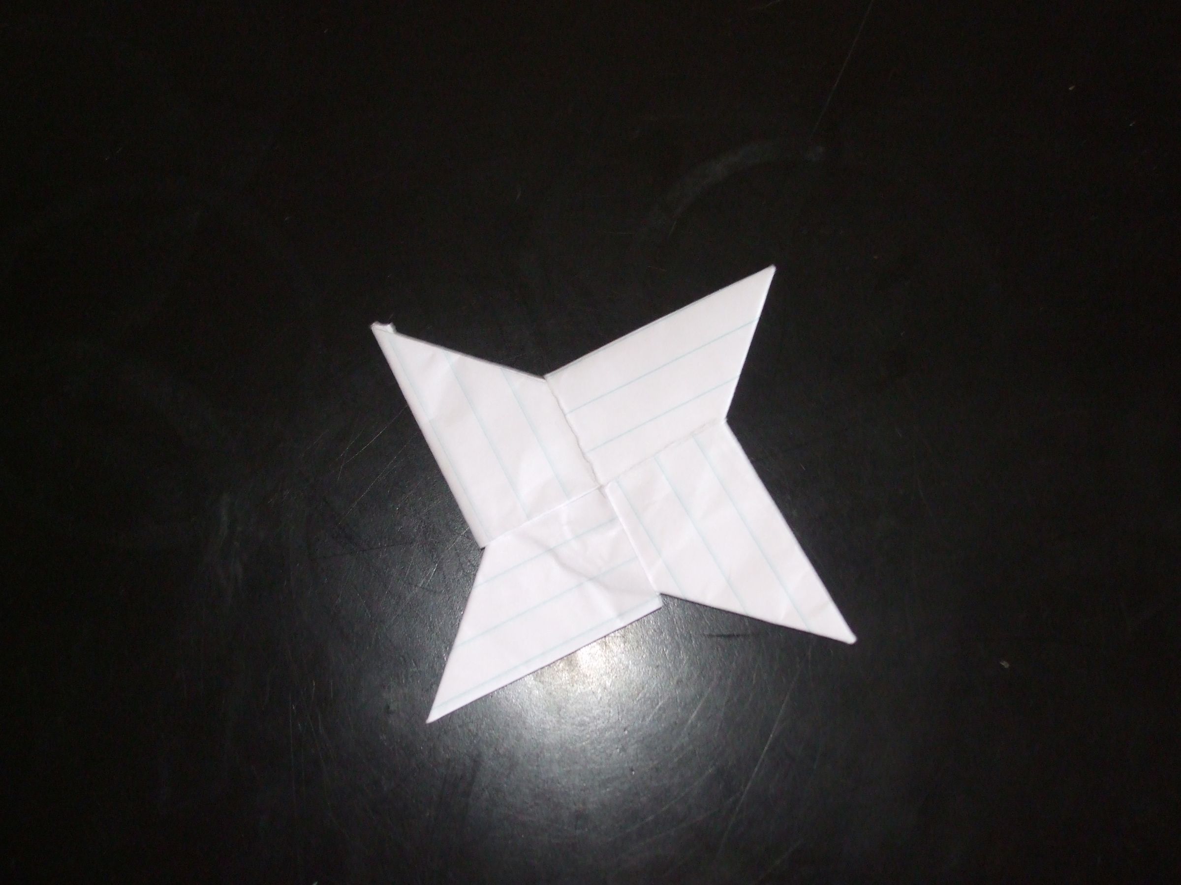 Chinese Paper Throwing Star : 14 Steps - Instructables