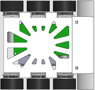 3D Printed Sumo Robot With High Traction Wheels : 8 Steps - Instructables