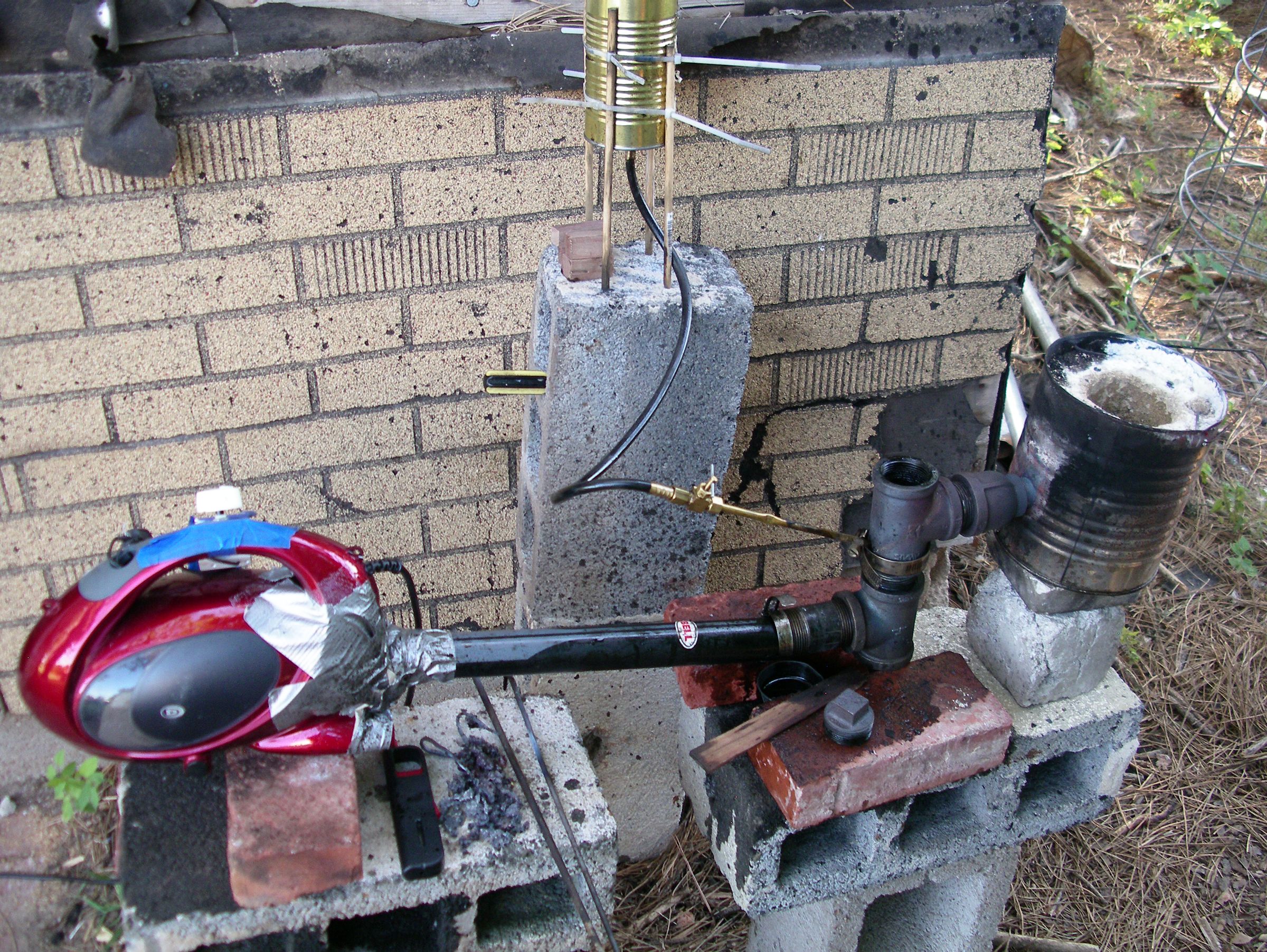 Waste-Oil Forge and Foundry : 5 Steps - Instructables