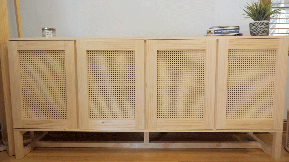 DIY Cane Media Center With Minimal Tools : 7 Steps (with Pictures ...