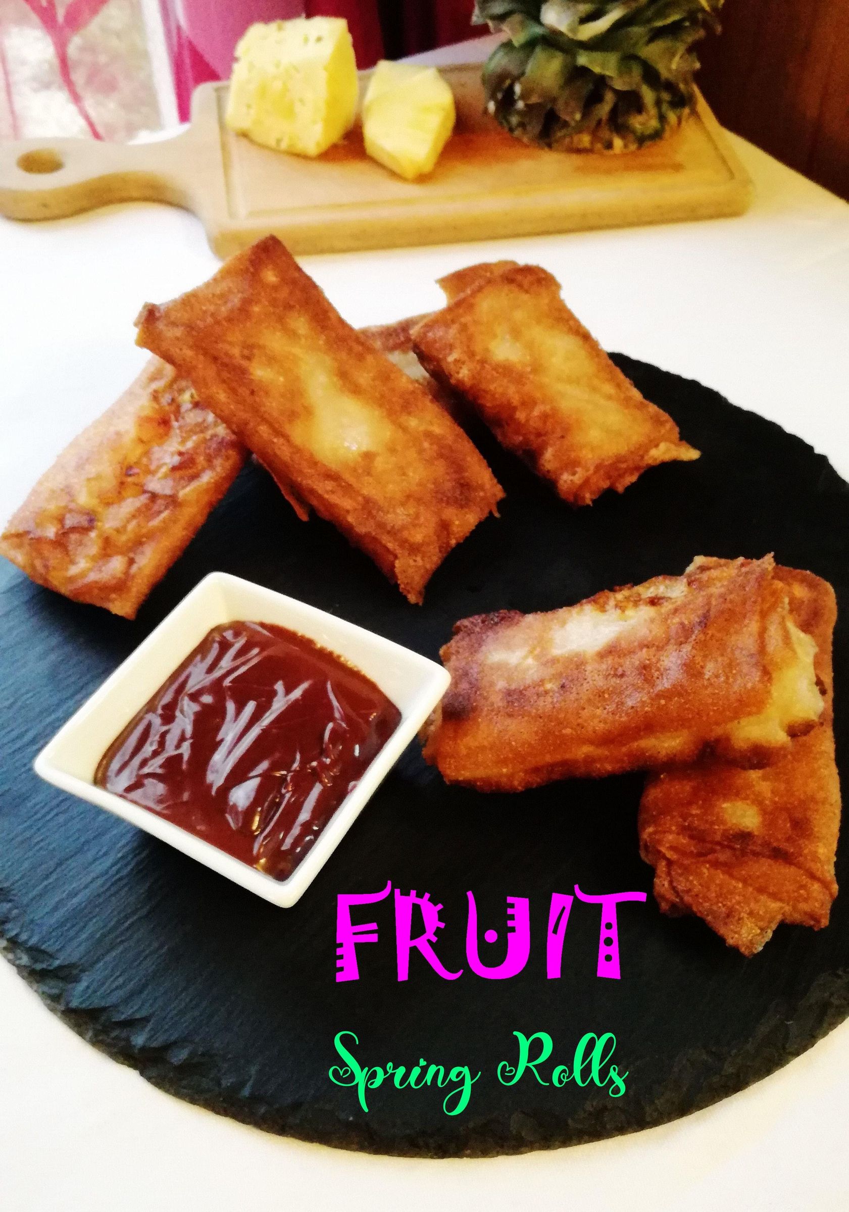 Fruit Spring Rolls : 5 Steps (with Pictures) - Instructables