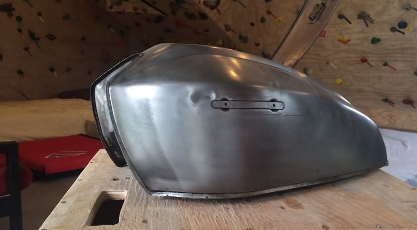 How To Fix Dent Motorcycle Tank | Reviewmotors.co