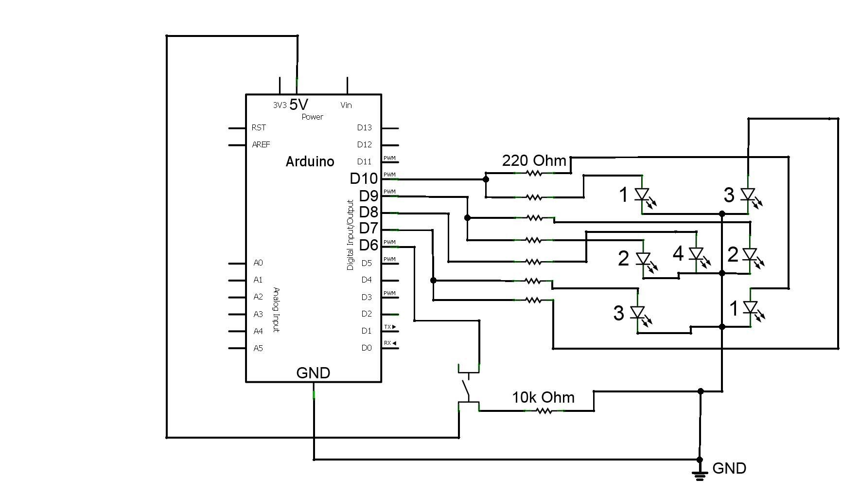 Arduino Led Dice : 9 Steps (with Pictures) - Instructables