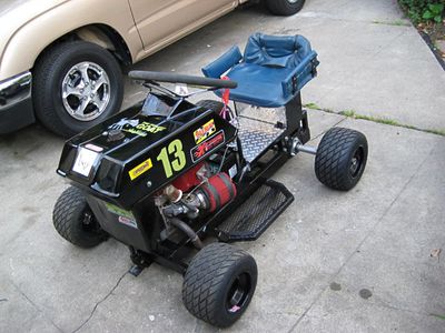How to Make a Racing Lawn Mower (Updated!) : 19 Steps (with Pictures ...
