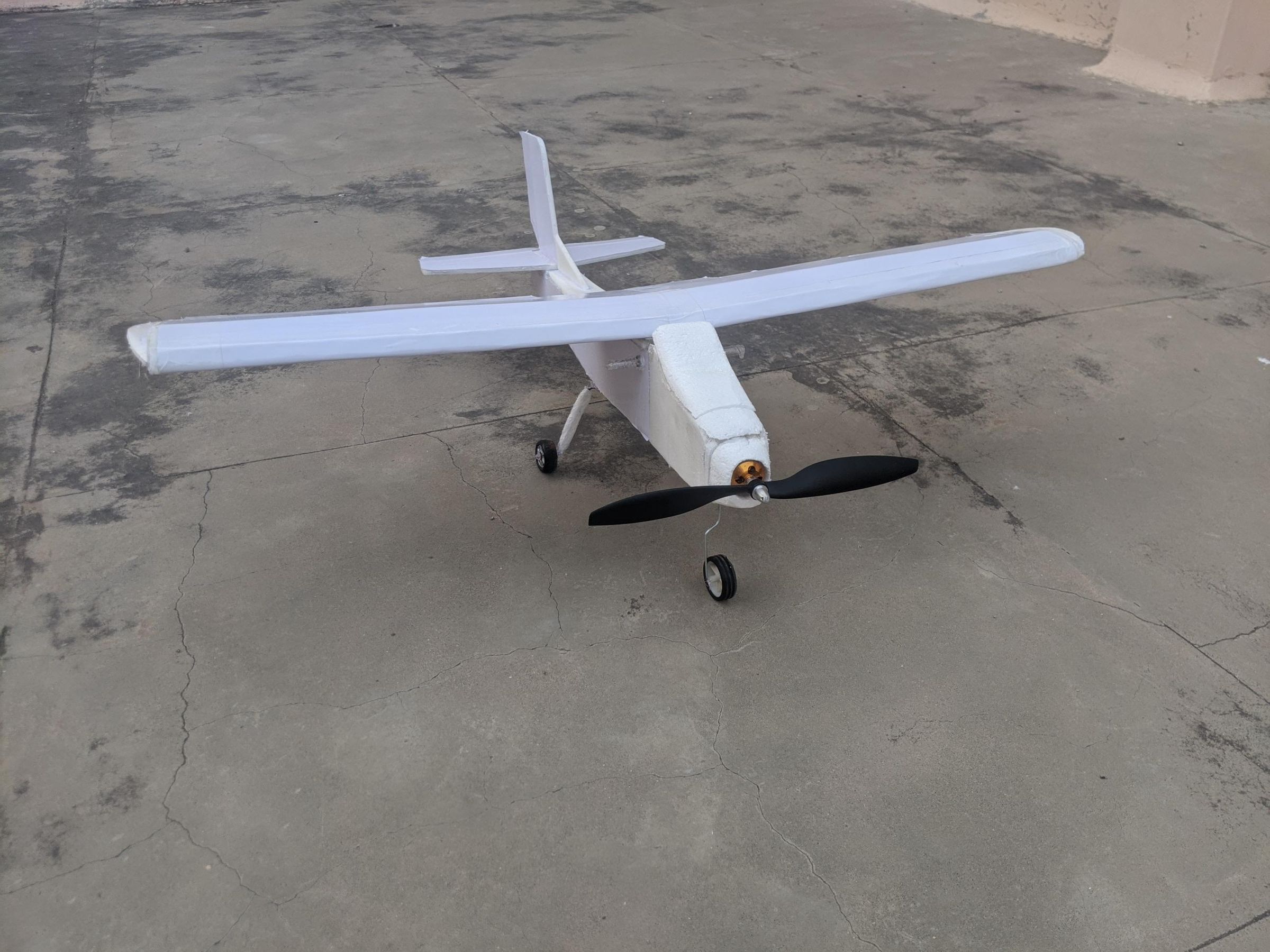 Homemade RC Cessna Skyhawk Plane EASY BUILD : 7 Steps (with Pictures ...