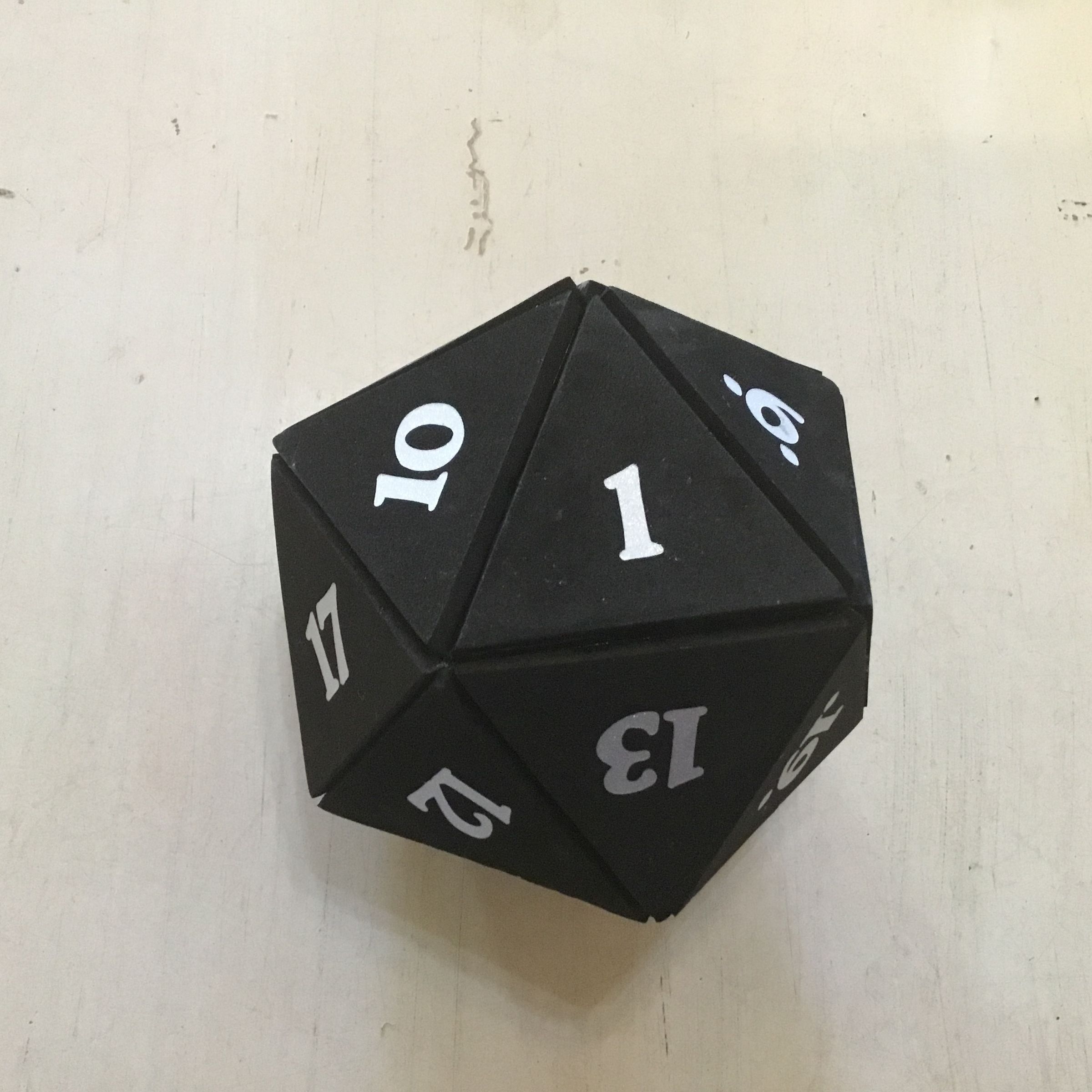 Custom Size 20-sided Dice : 8 Steps (with Pictures) - Instructables