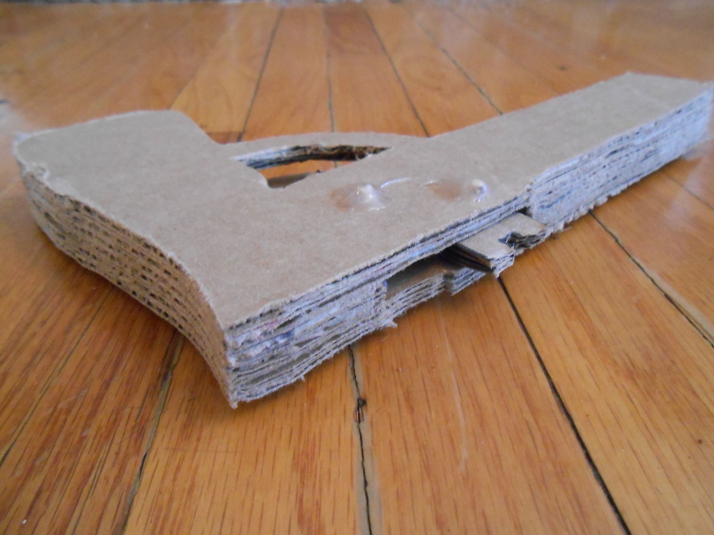 Cardboard Rubberband Gun : 4 Steps - Instructables