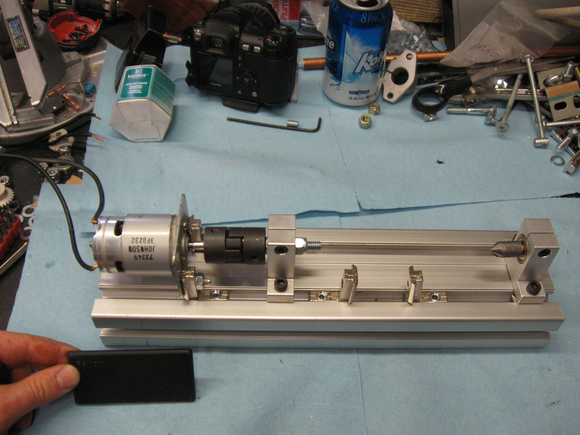 Mini Metal Lathe : 9 Steps (with Pictures) - Instructables