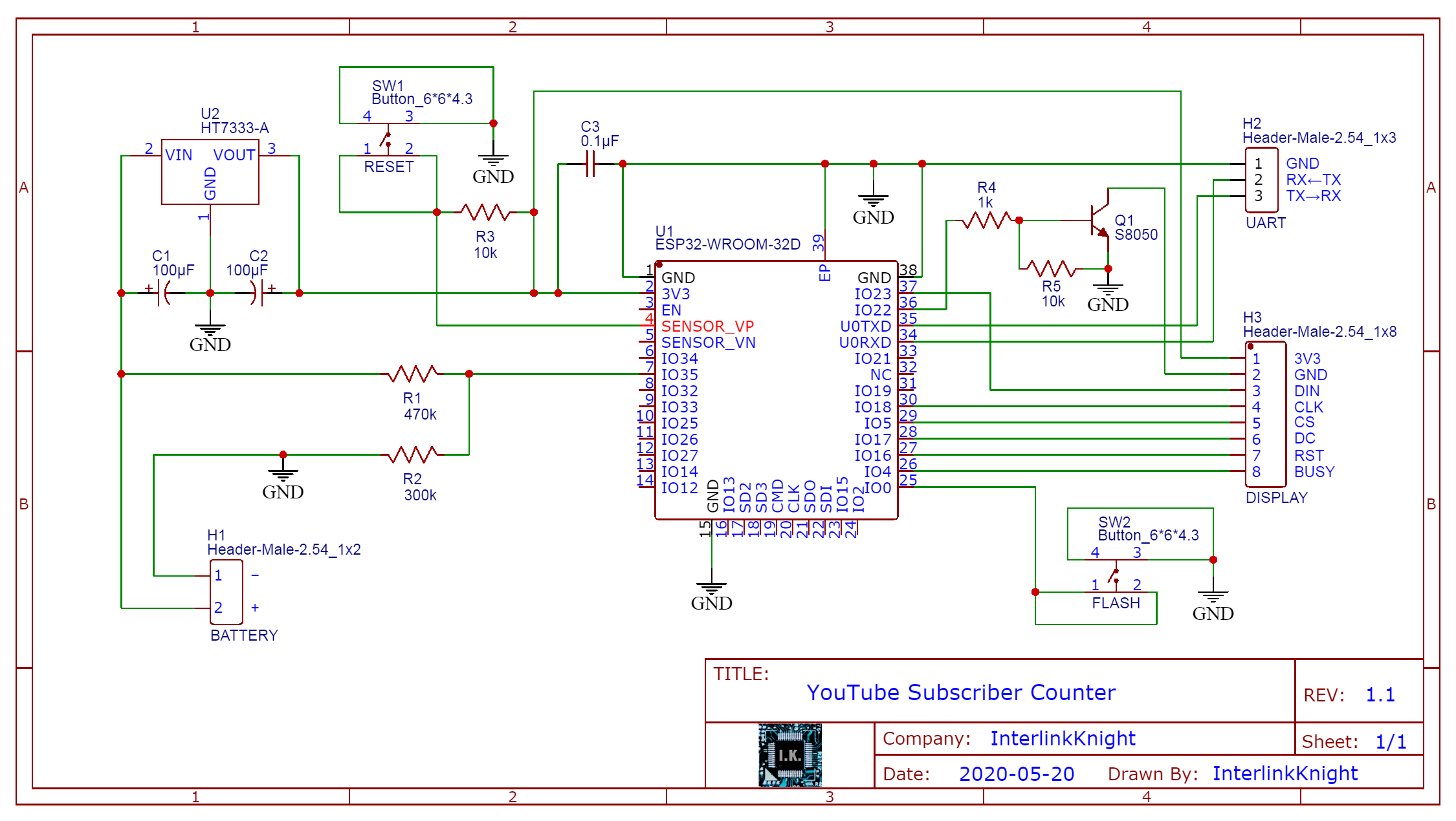 YouTube Subscriber Counter : 20 Steps (with Pictures) - Instructables