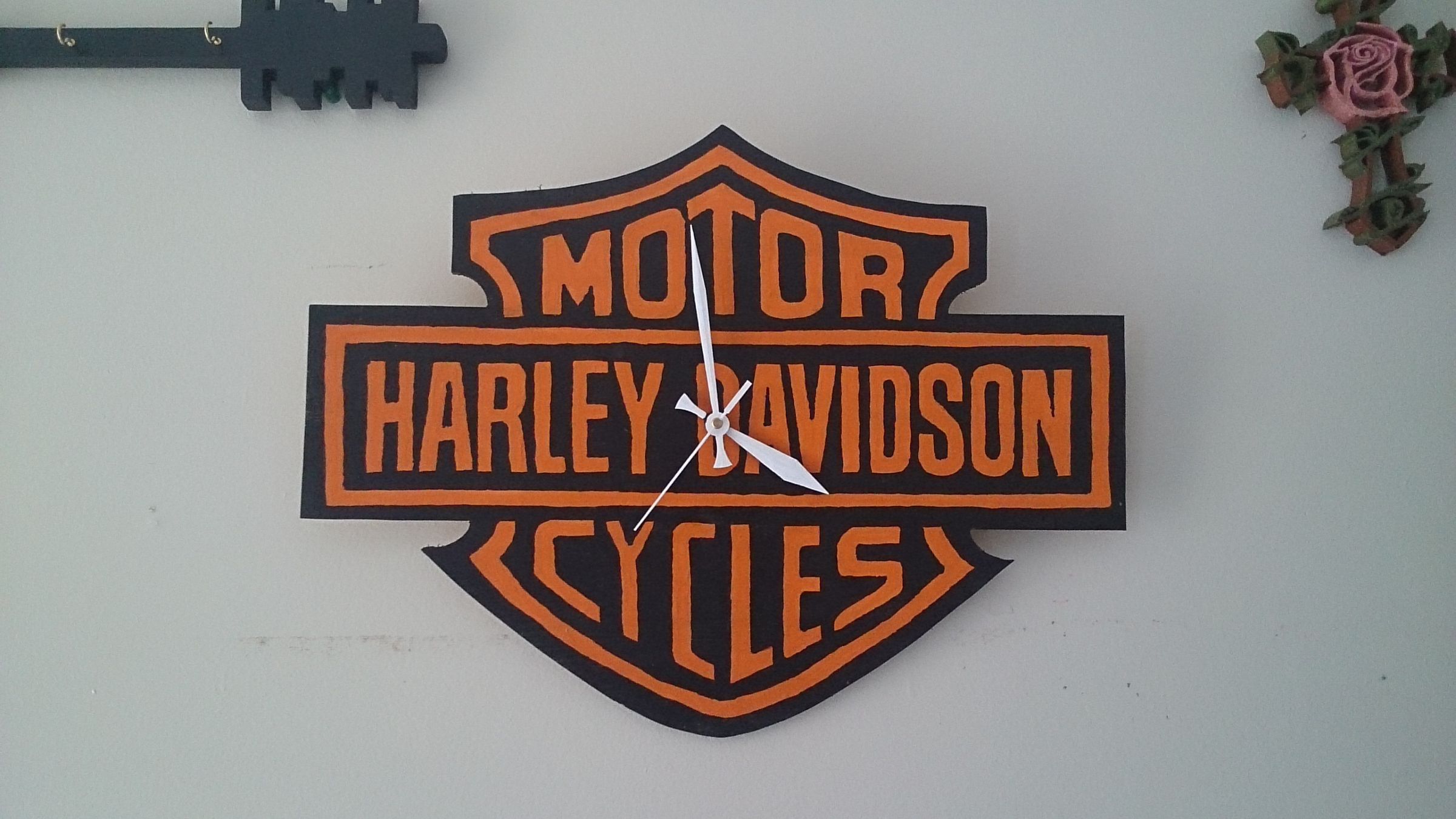 Simply Harley Davidson Clock : 6 Steps - Instructables