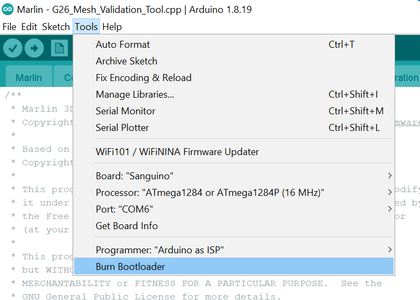 Burn Bootloader and Firmware on Ender3 : 6 Steps - Instructables