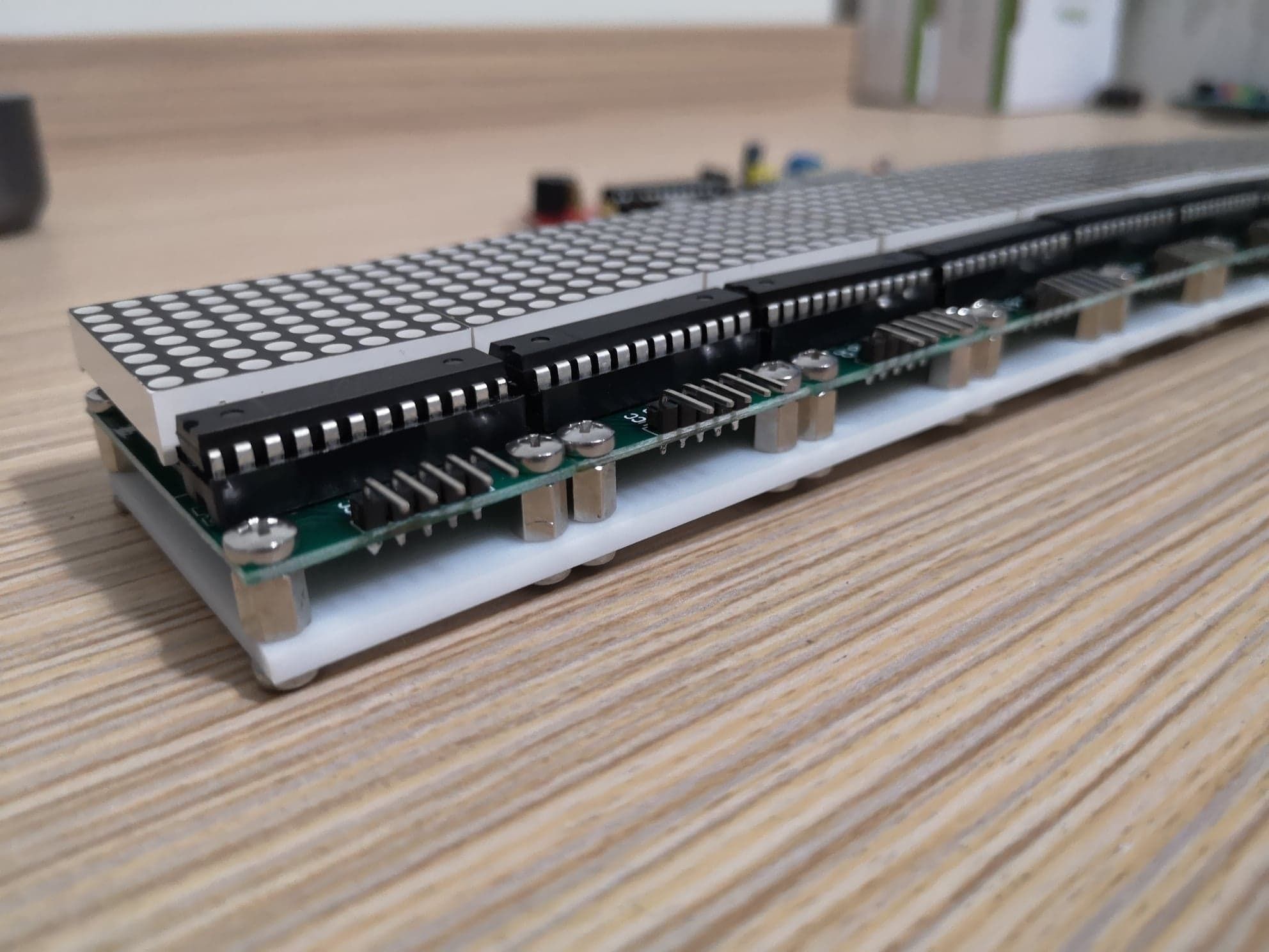 BT LED Matrix Display - 80x8 Px Arduino Based : 5 Steps (with Pictures ...