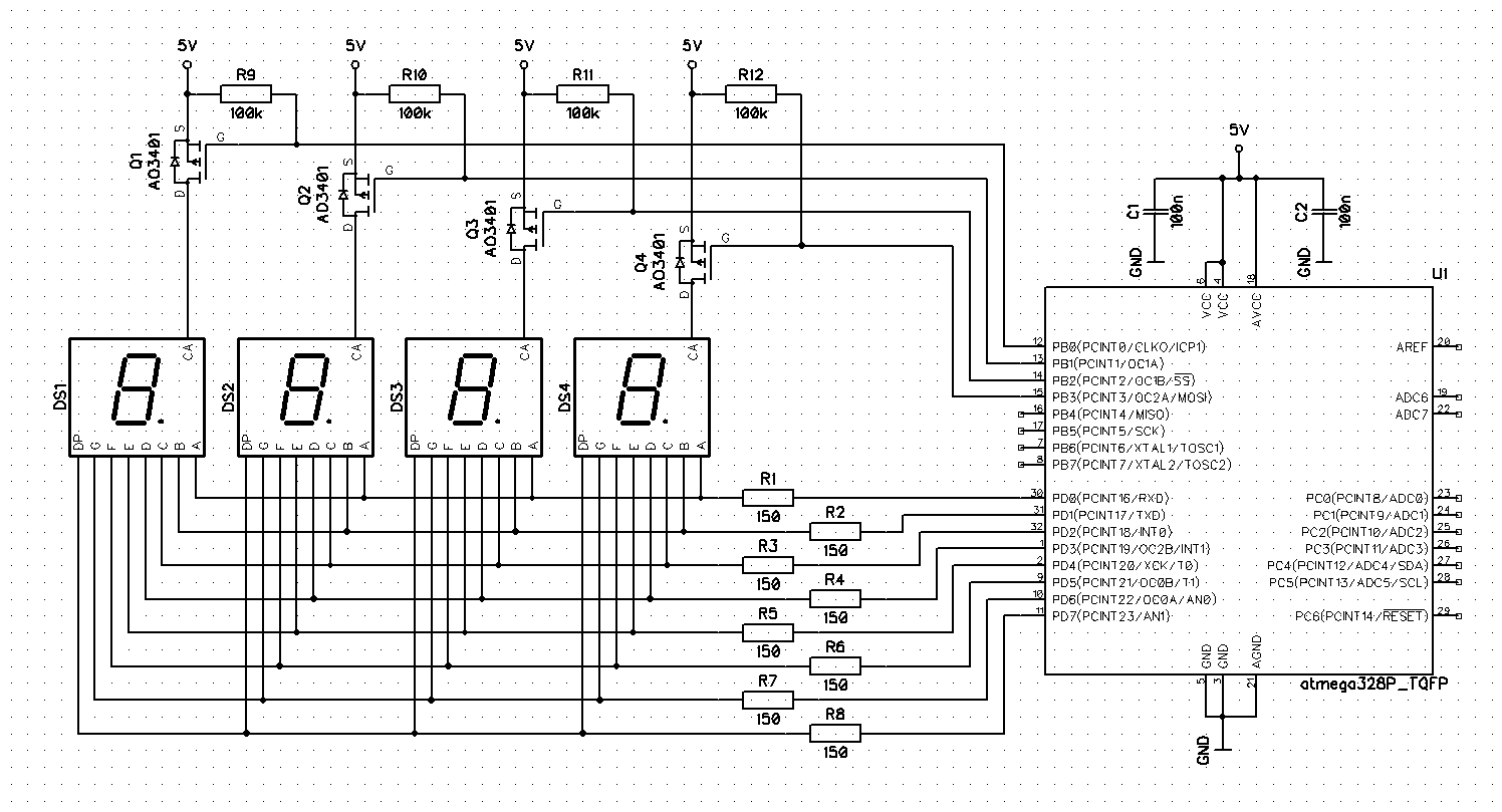 Practical Guide to LEDs 4 - Matrix & Multiplexing : 6 Steps (with ...