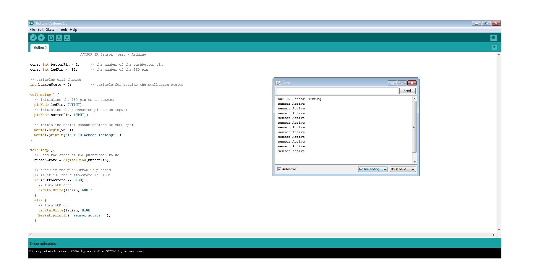 Reliable and Low Cost IR Proximity Sensor : 9 Steps (with Pictures ...