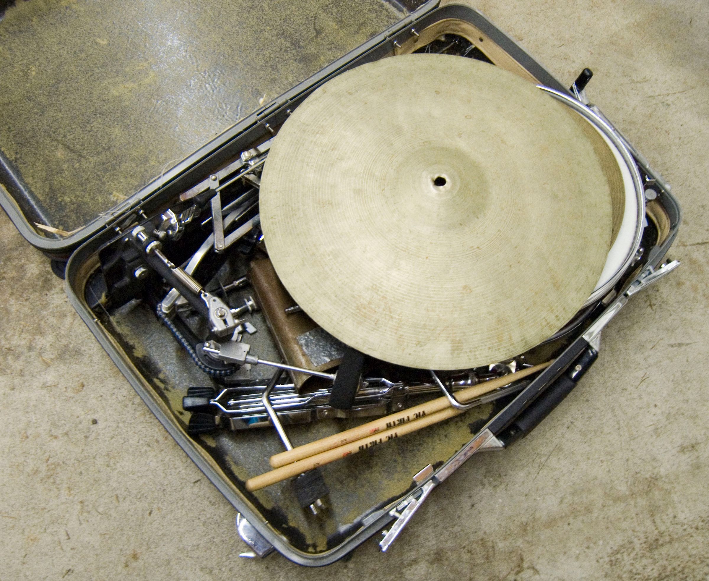 Build a Suitcase Drum Set : 8 Steps (with Pictures) - Instructables