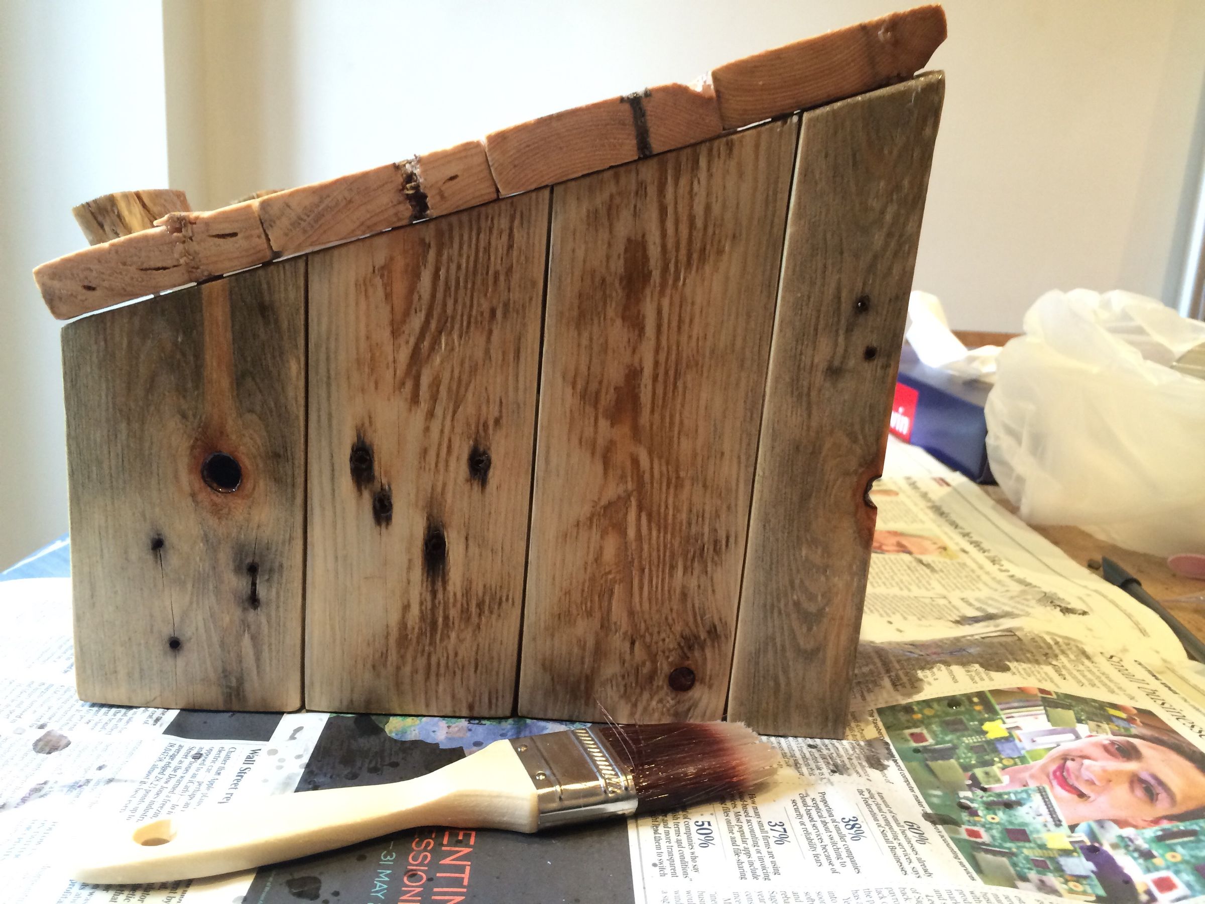 Pallet Wood Laptop Riser : 11 Steps (with Pictures) - Instructables