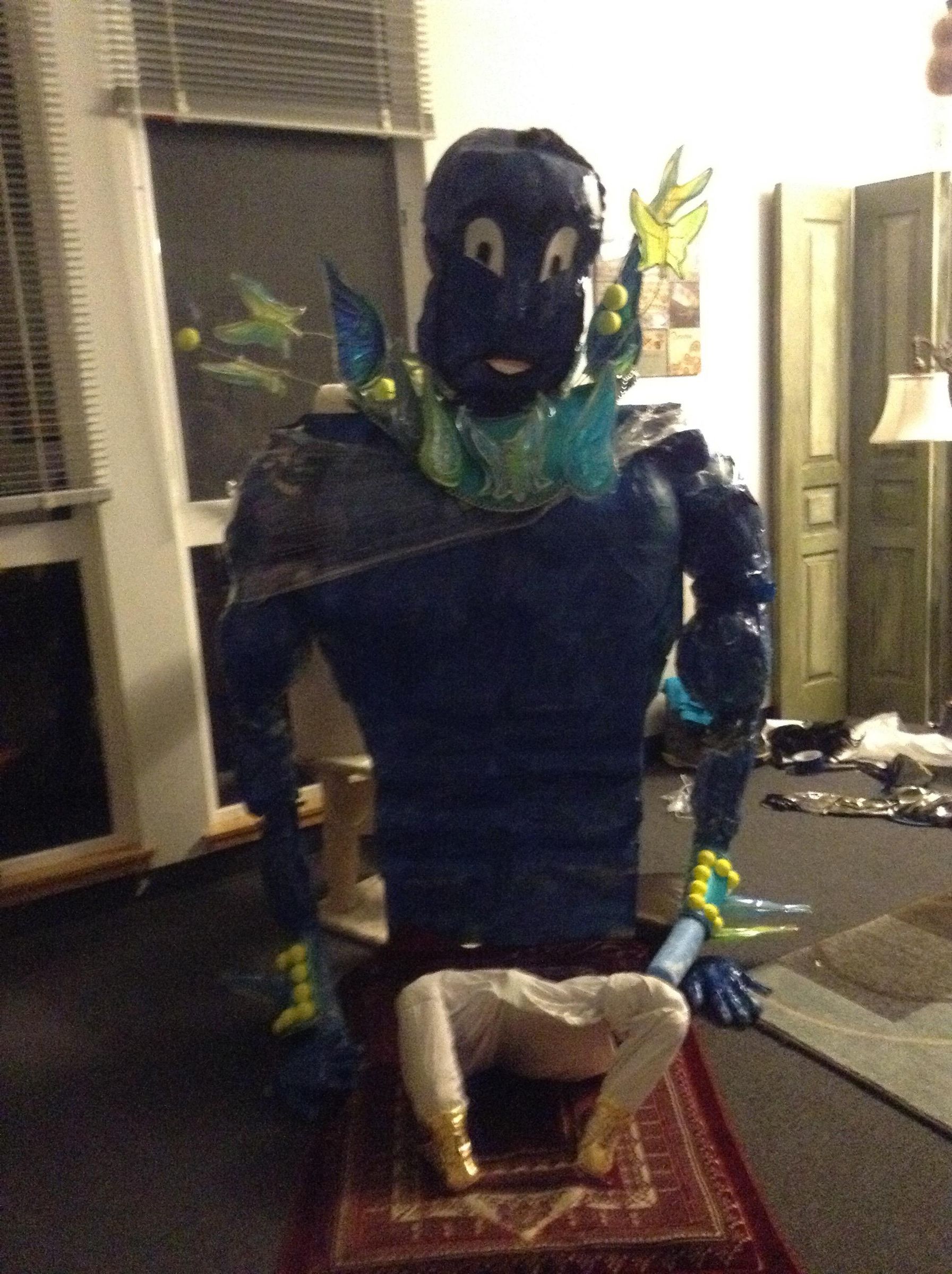 Aladdin & Genie on Flying Magic Carpet! - Instructables