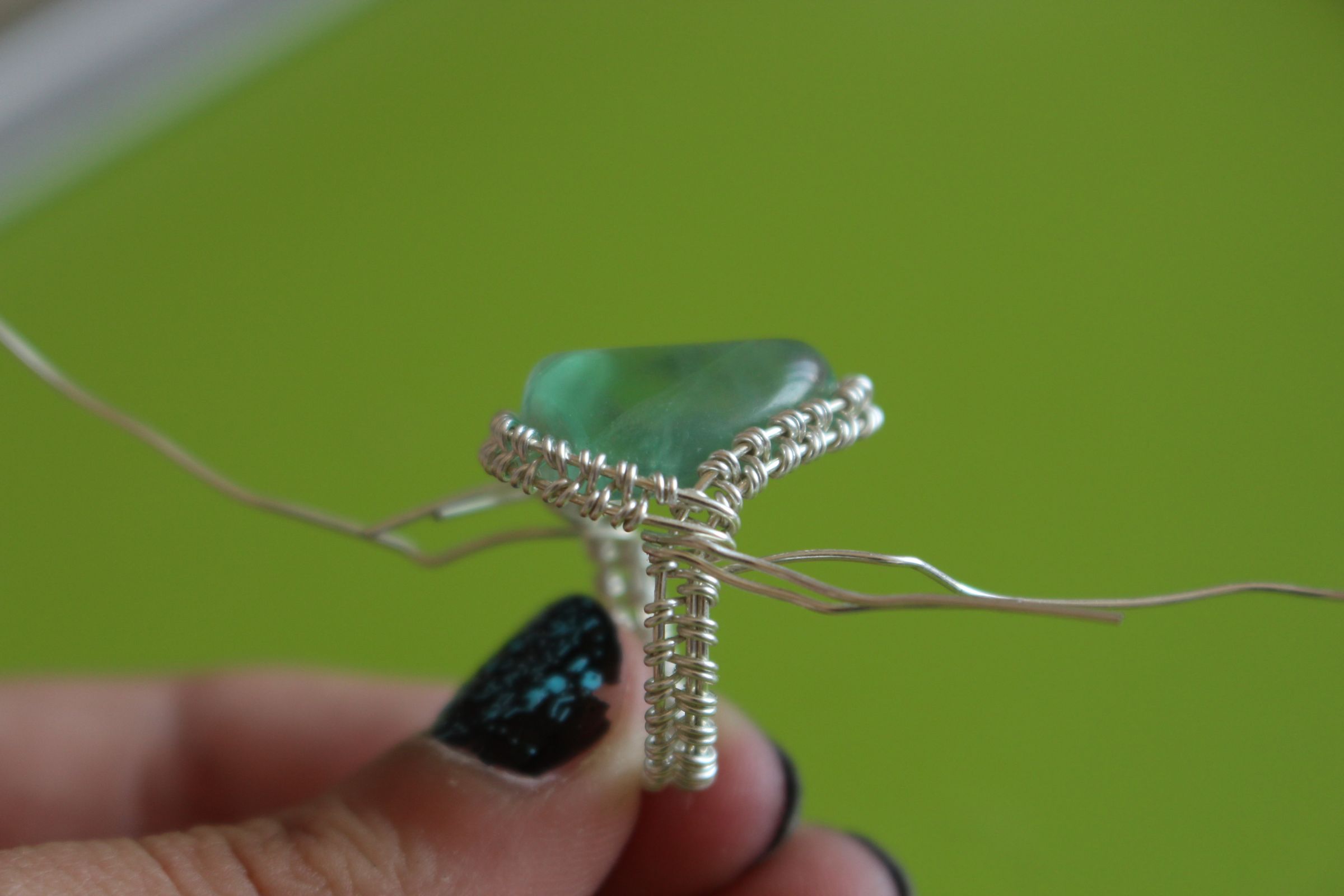 Wire Wrapped Stone Ring : 22 Steps (with Pictures) - Instructables