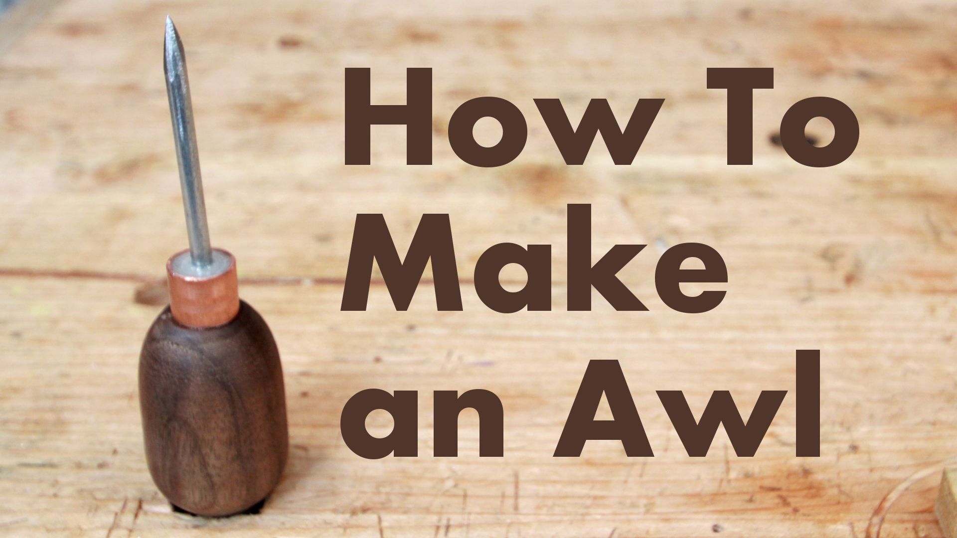 How to Make an Awl : 4 Steps (with Pictures) - Instructables