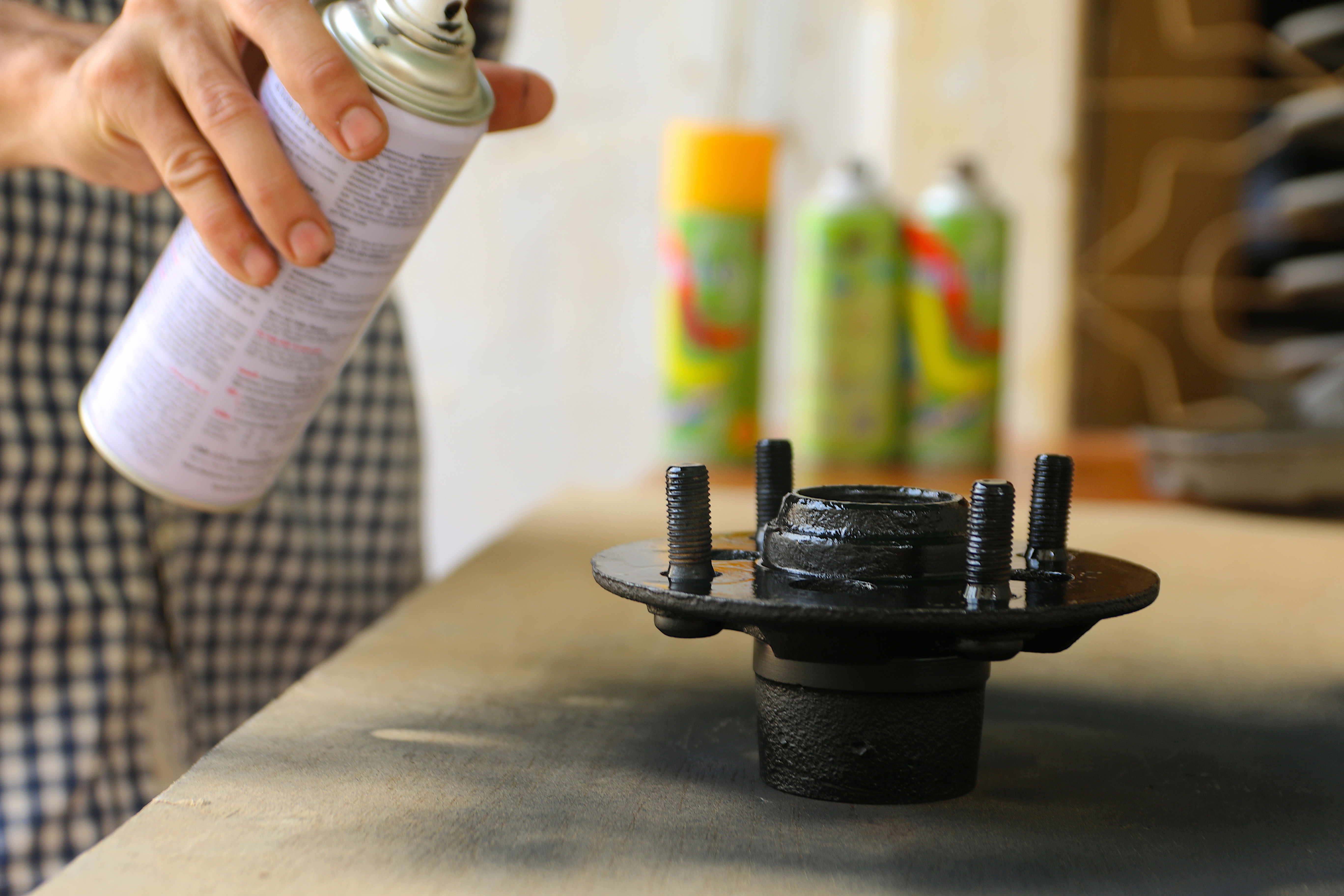 DIY Shock Absorber Stool : 9 Steps (with Pictures) - Instructables