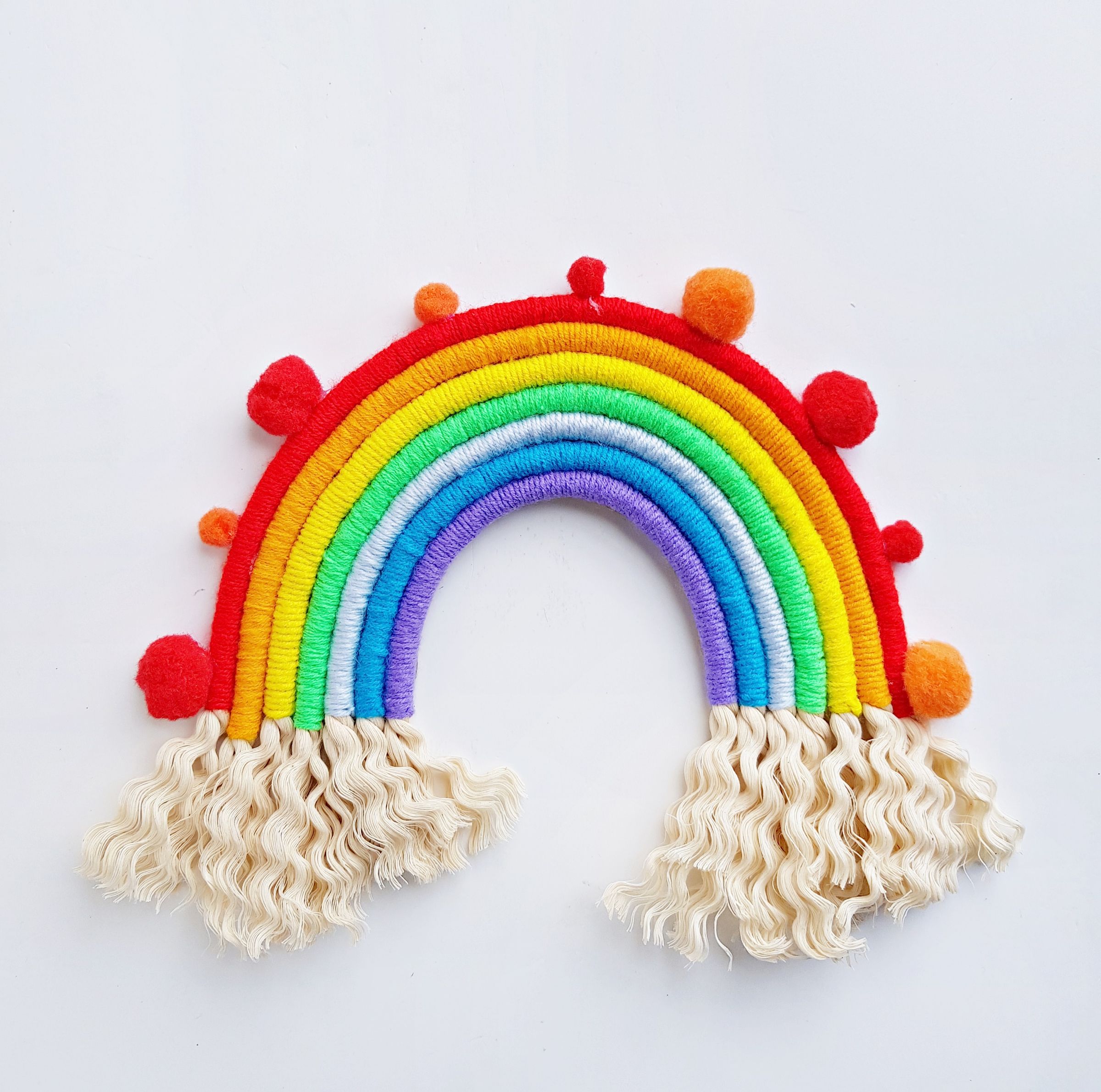 DIY Rainbow Wall Decor : 8 Steps (with Pictures) - Instructables