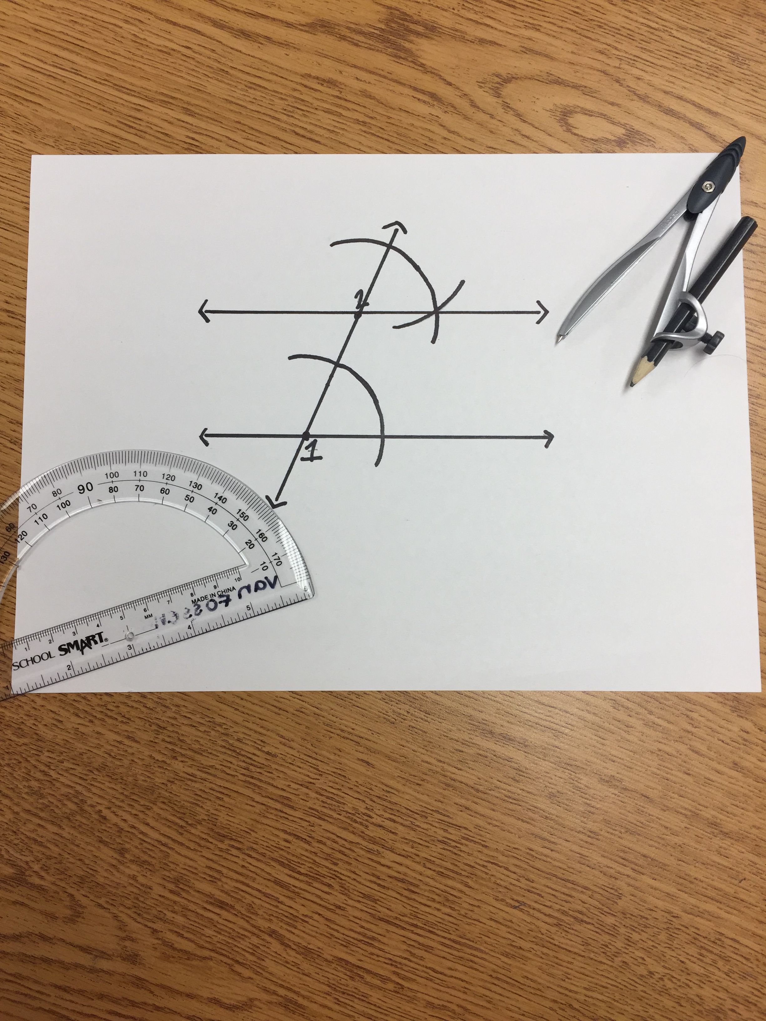 Constructing Parallel Lines : 7 Steps (with Pictures) - Instructables