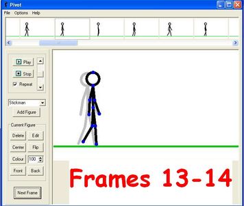 How to Make Free Animations - Pivot Stickfigure Animator : 13 Steps ...
