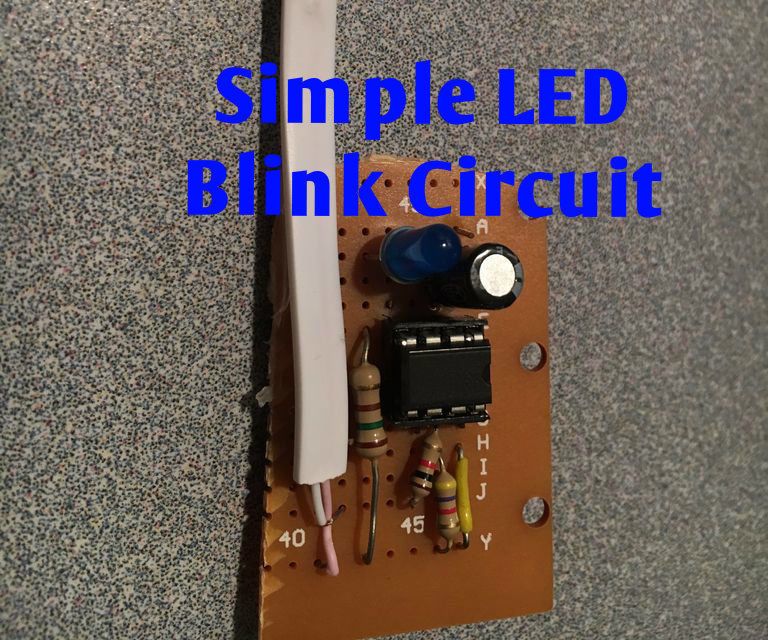 simple pov blinking leds DIY Project - Step-by-Step DIY Project ...