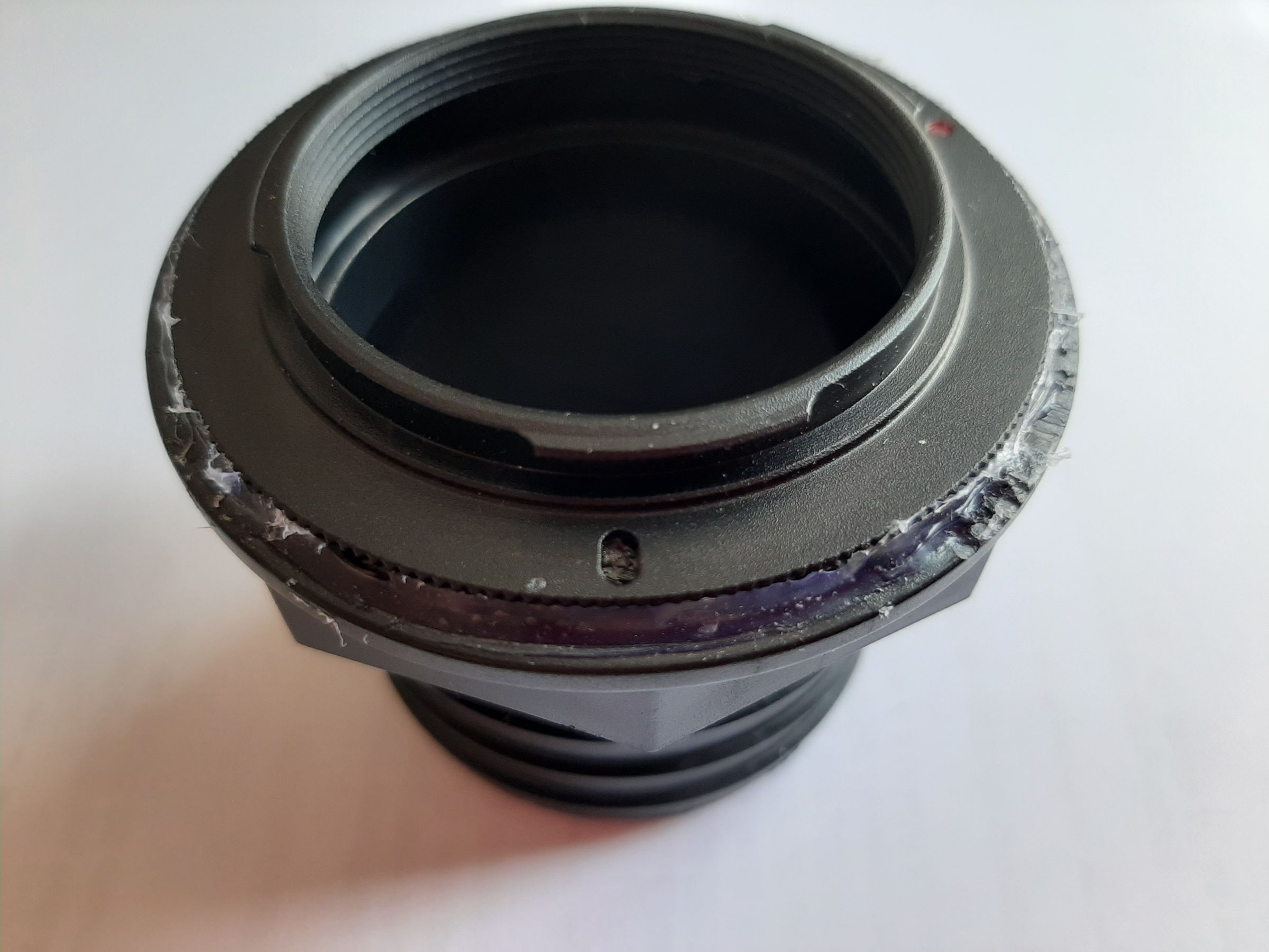 How to Make an Adjustable Helicoid Adapter for a 85mm Projector Lens ...